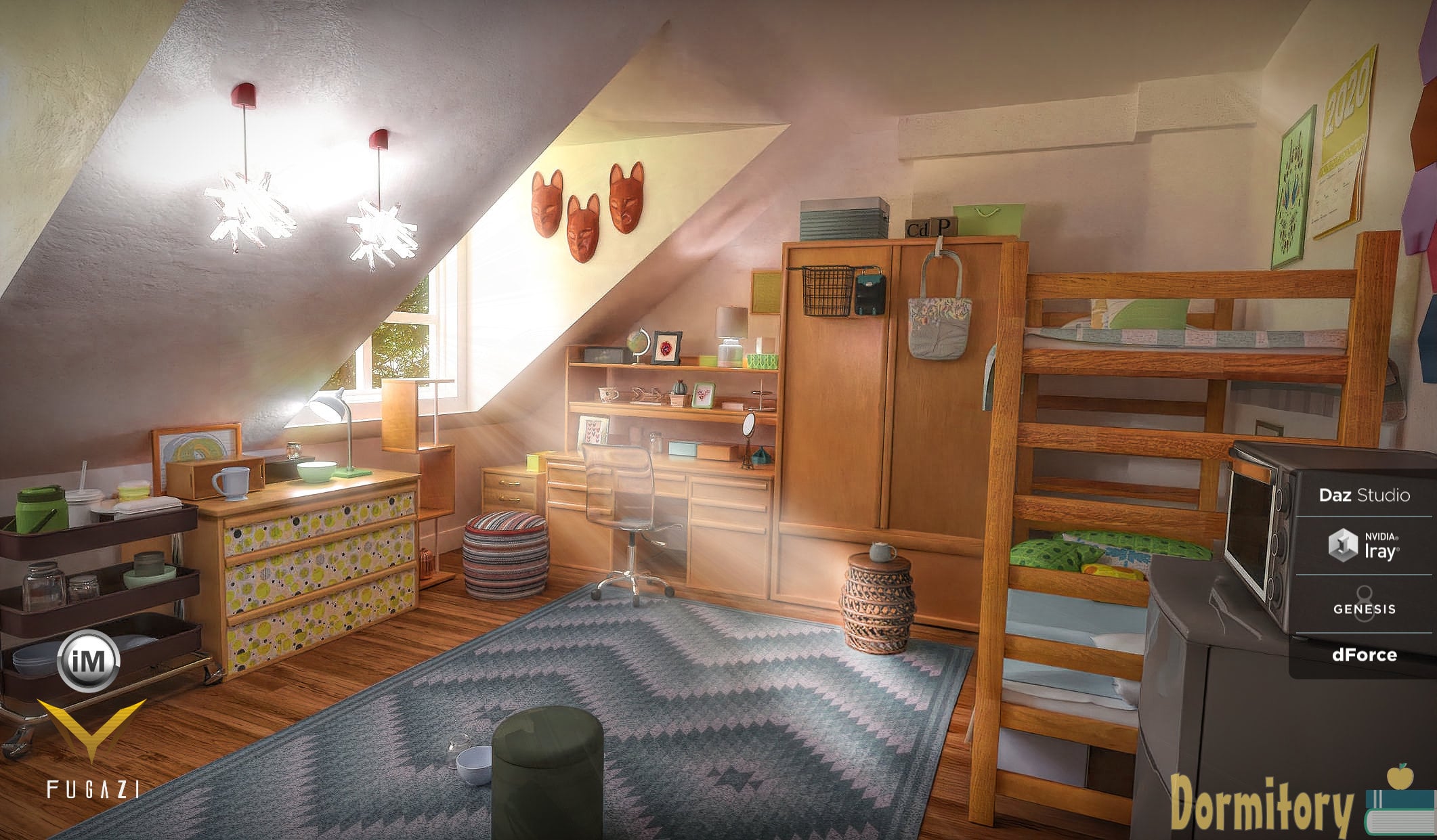 FG Dorm | Daz 3D