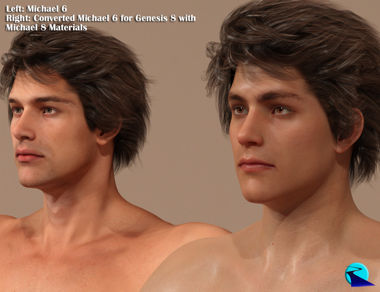 Character Converter from Genesis 2 Male to Genesis 8 Male | Daz 3D