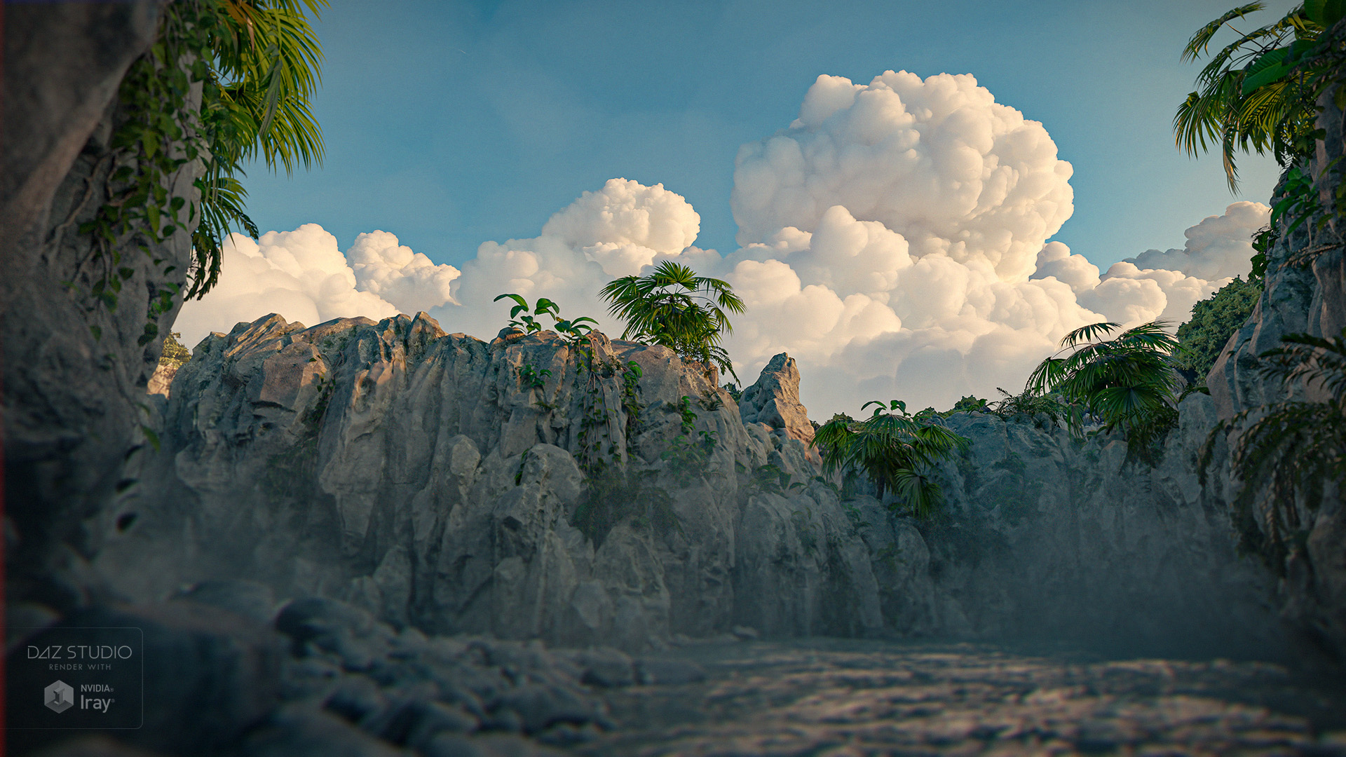 HD Volumetric Clouds | Daz 3D