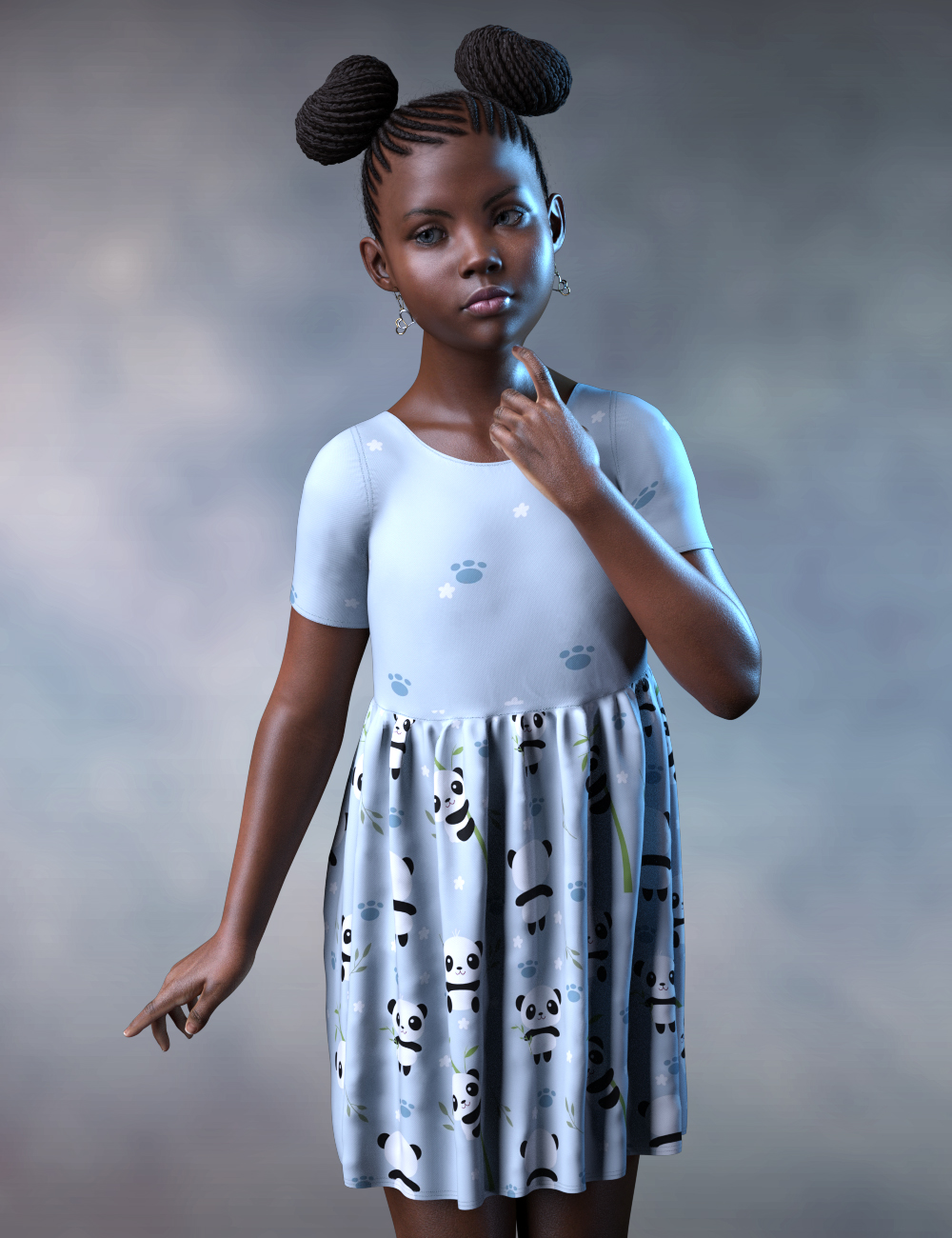 P3D Janet and dForce Dress for Genesis 8 Female | Daz 3D