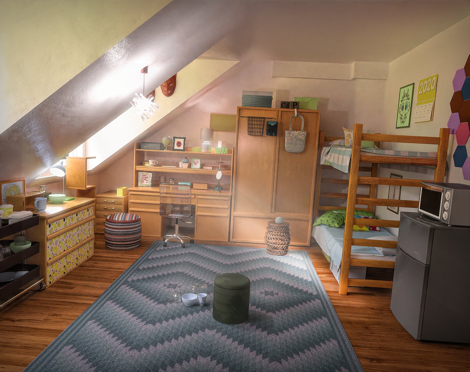 FG Dorm Bundle | Daz 3D