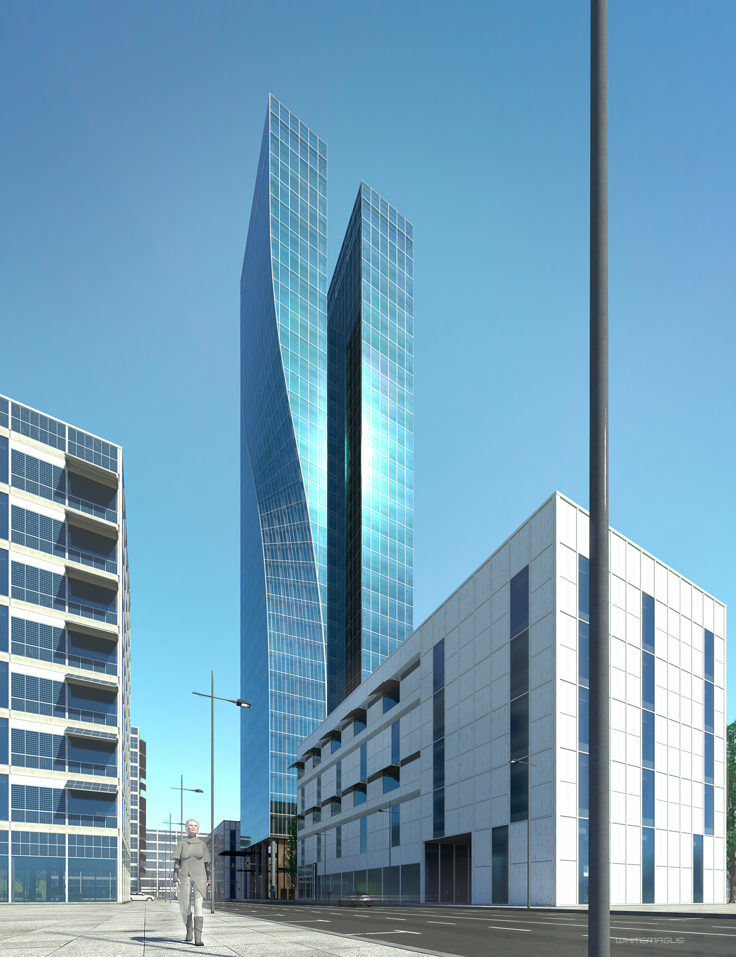 Twisted Tower | Daz 3D