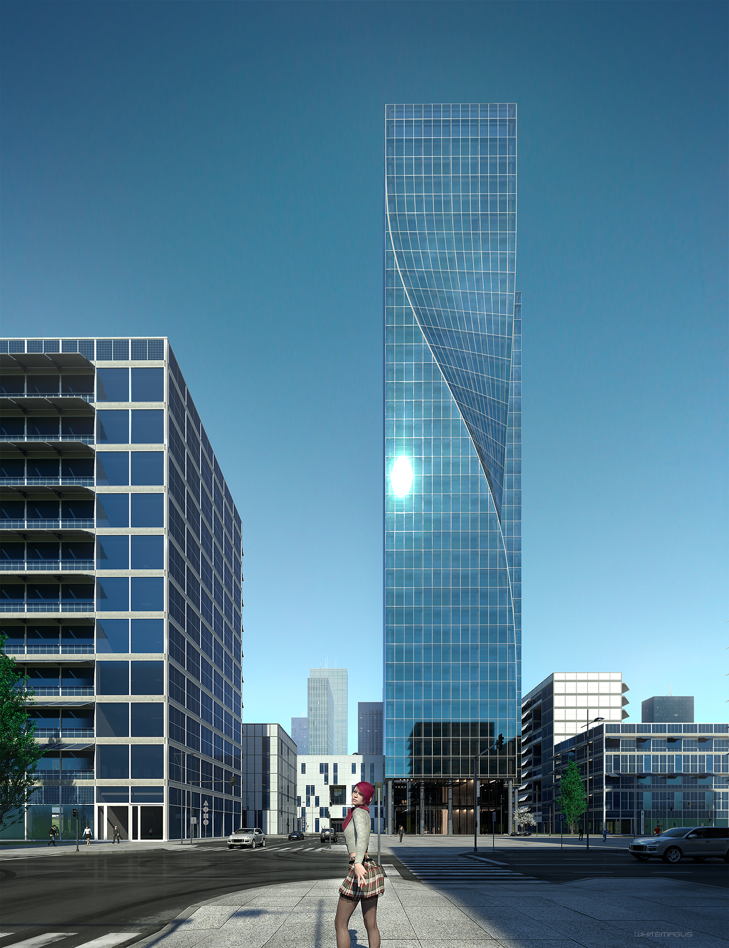 Twisted Tower | Daz 3D