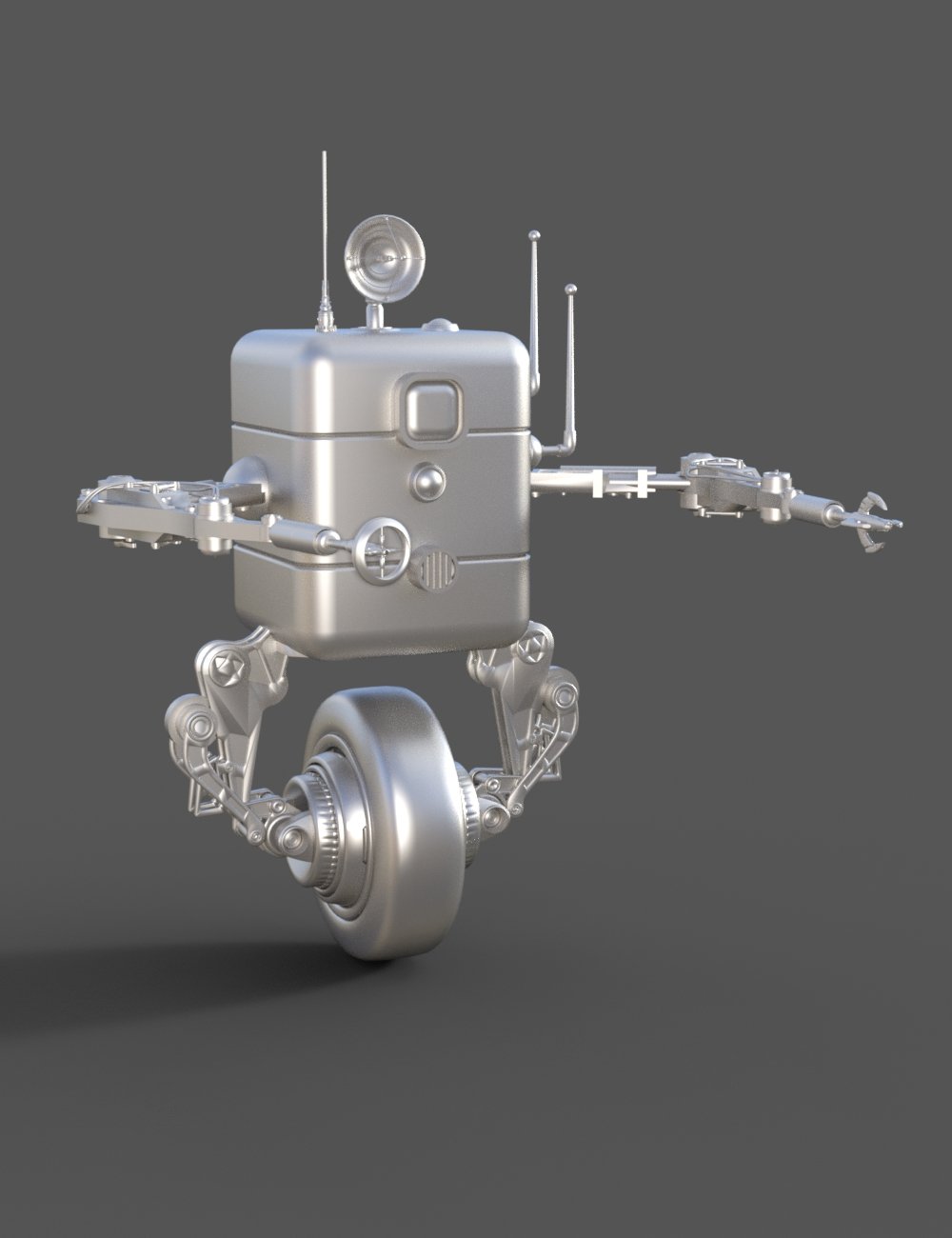 Modular Robot Kit | Daz 3D