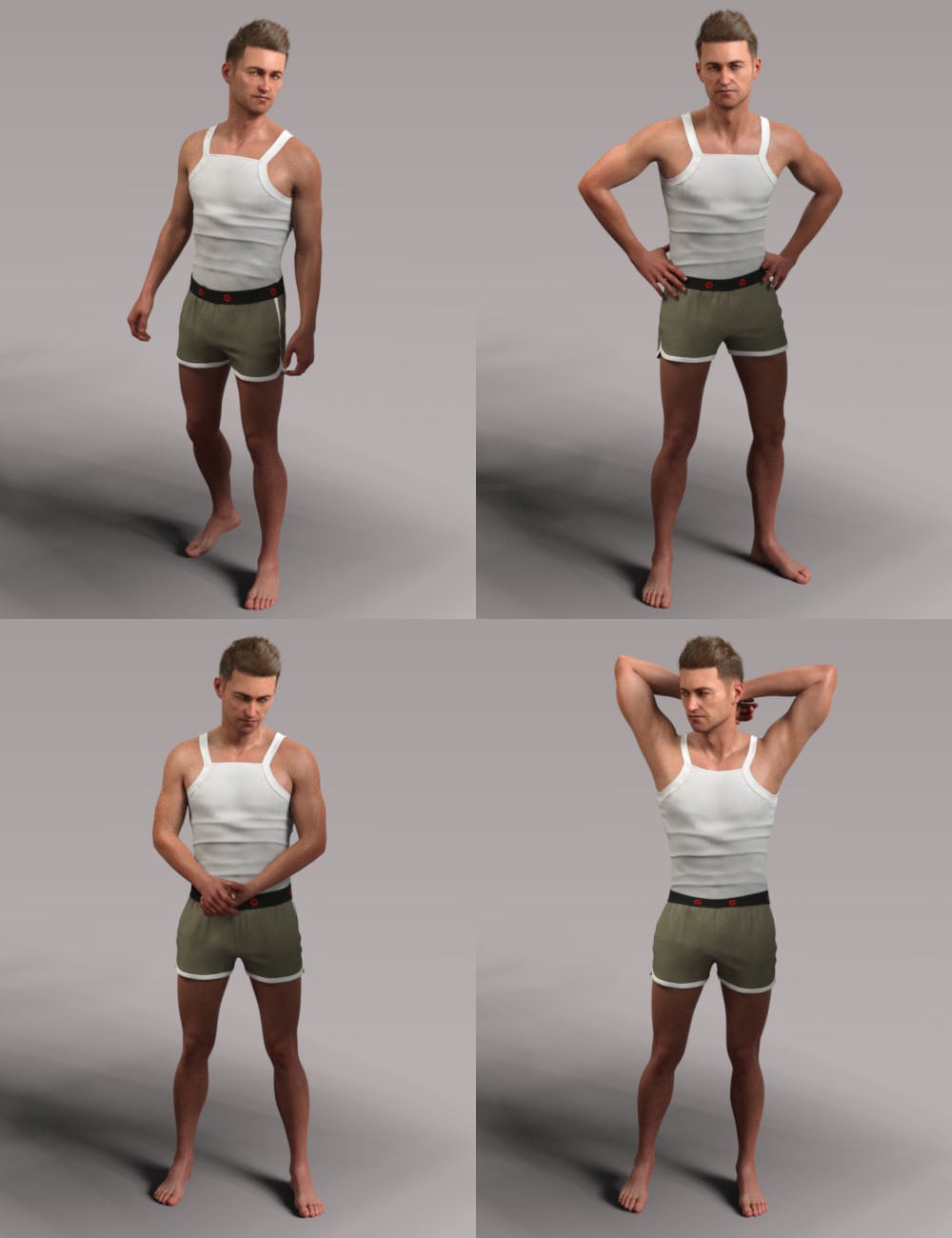 Dangerous Poses for Jonathan 8 | Daz 3D