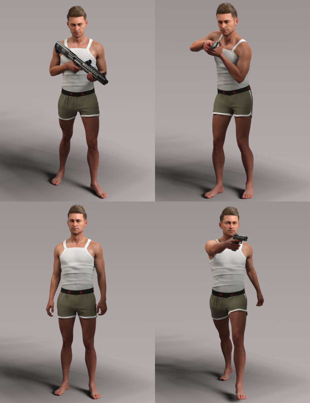 Dangerous Poses for Jonathan 8 | Daz 3D