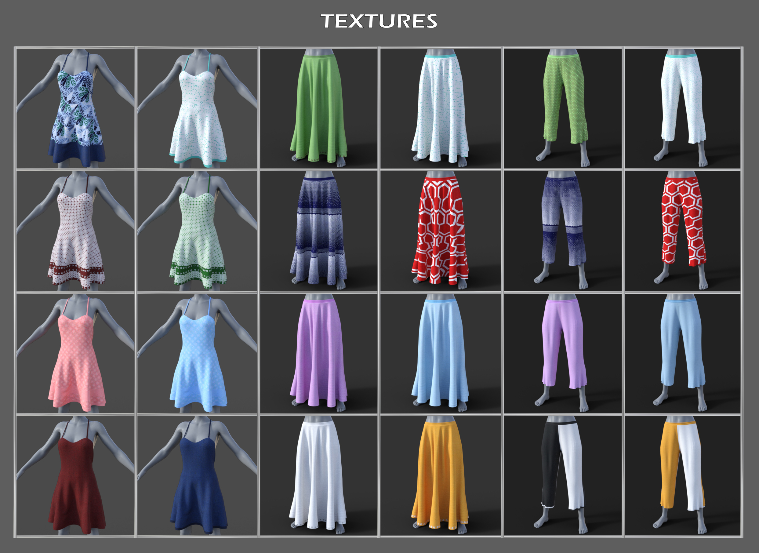 dForce JW Clothes Pack 2 for Genesis 8 Female(s) | Daz 3D