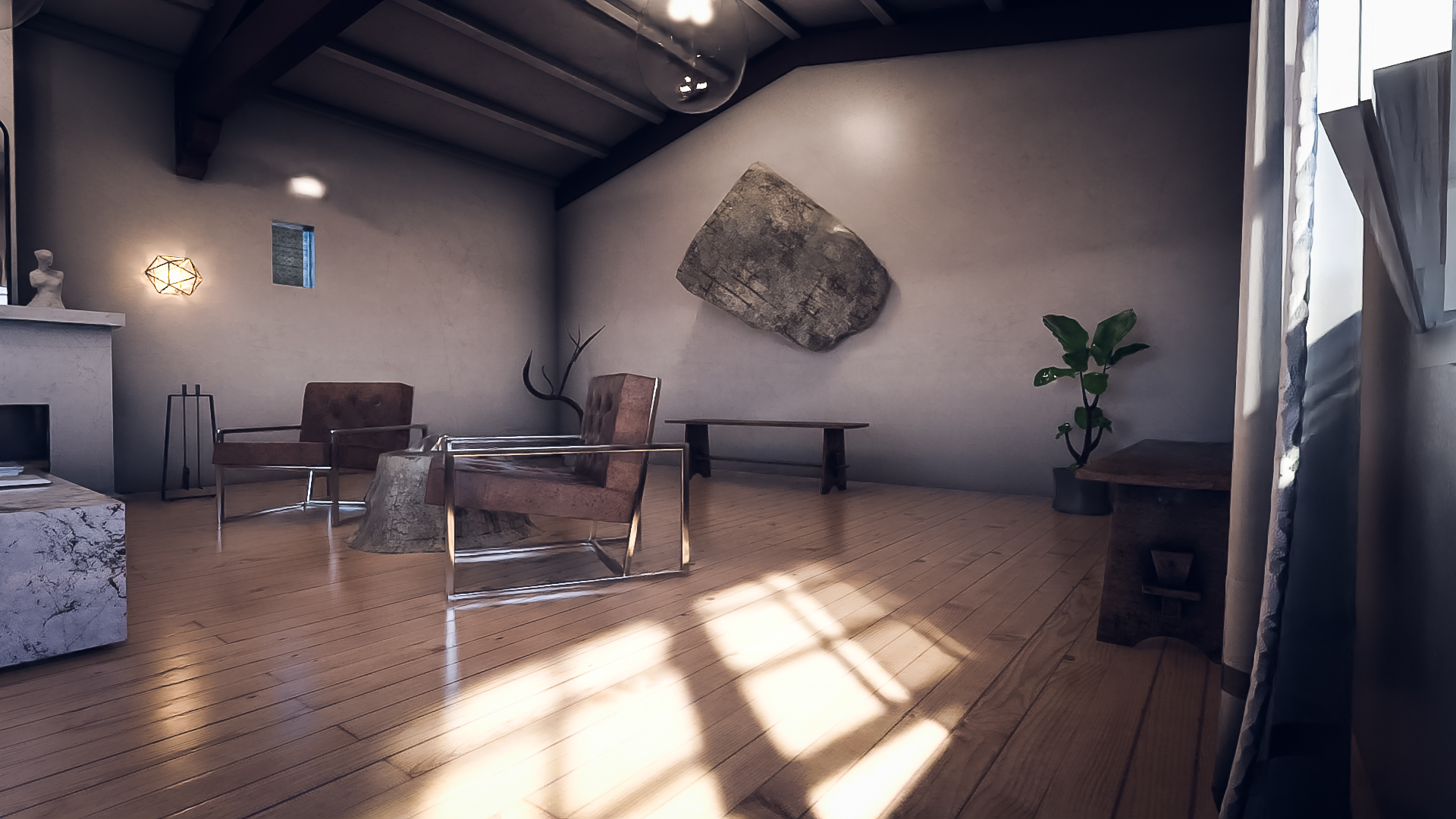 Oakland Living Room | Daz 3D