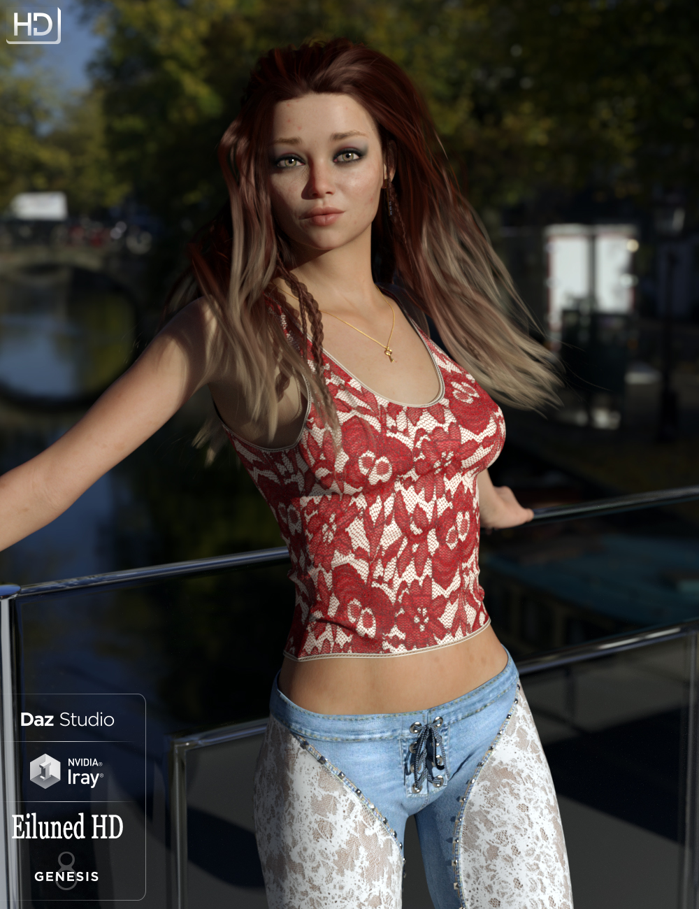 Eiluned HD For Genesis 8 Female | Daz 3D