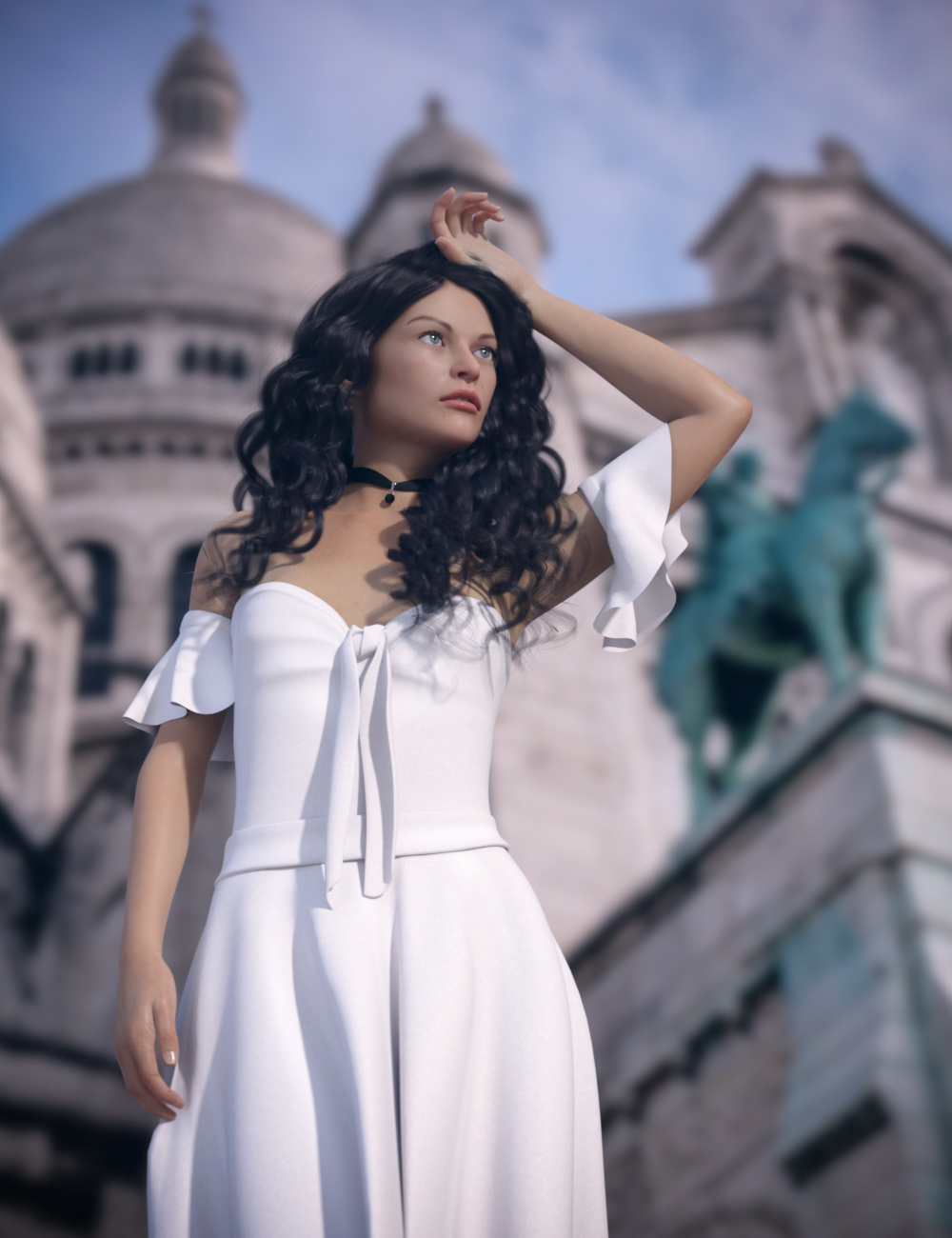 Easy DOF Backgrounds Paris | Daz 3D