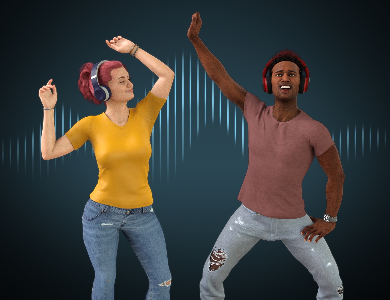 Dance 2 the Music | Daz 3D