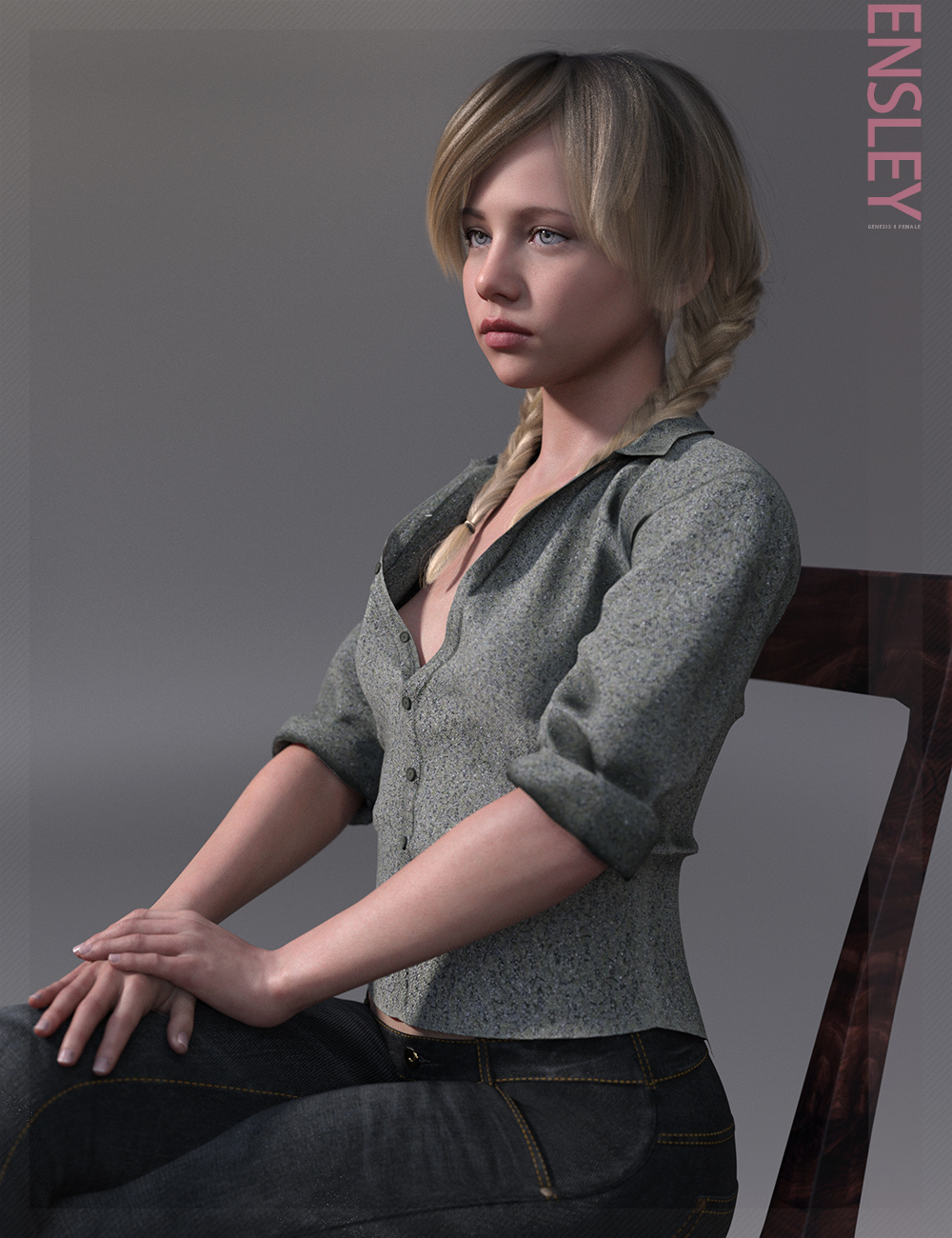 Ensley HD & Expressions HD for Genesis 8 Female | Daz 3D