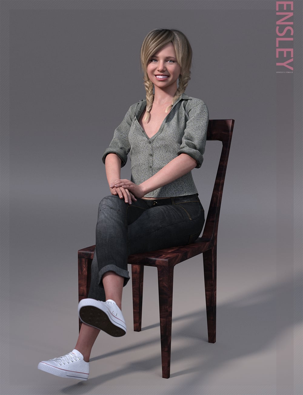 Ensley HD & Expressions HD for Genesis 8 Female | Daz 3D