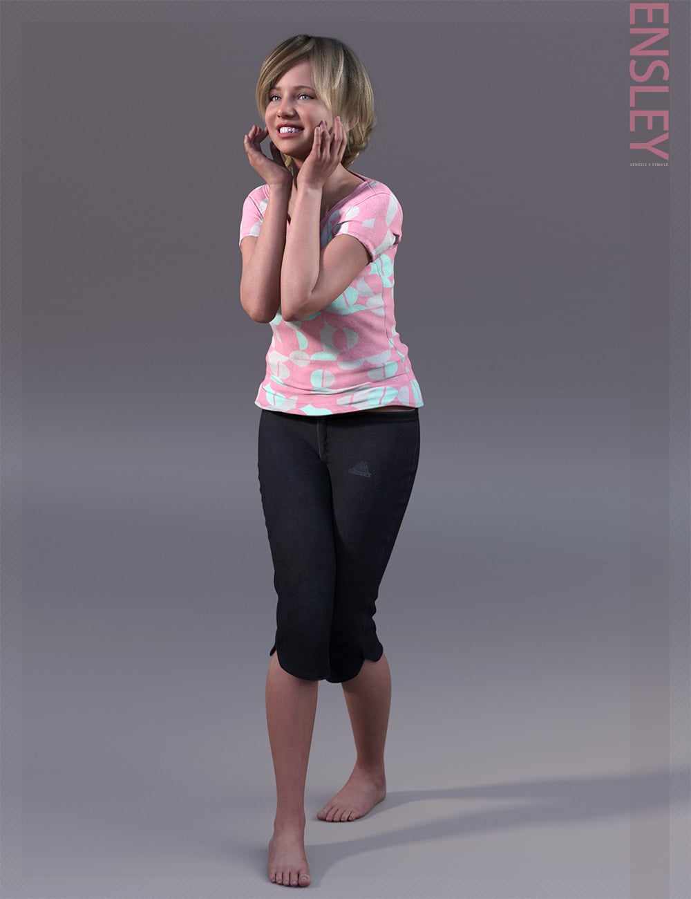 Ensley HD & Expressions HD for Genesis 8 Female | Daz 3D