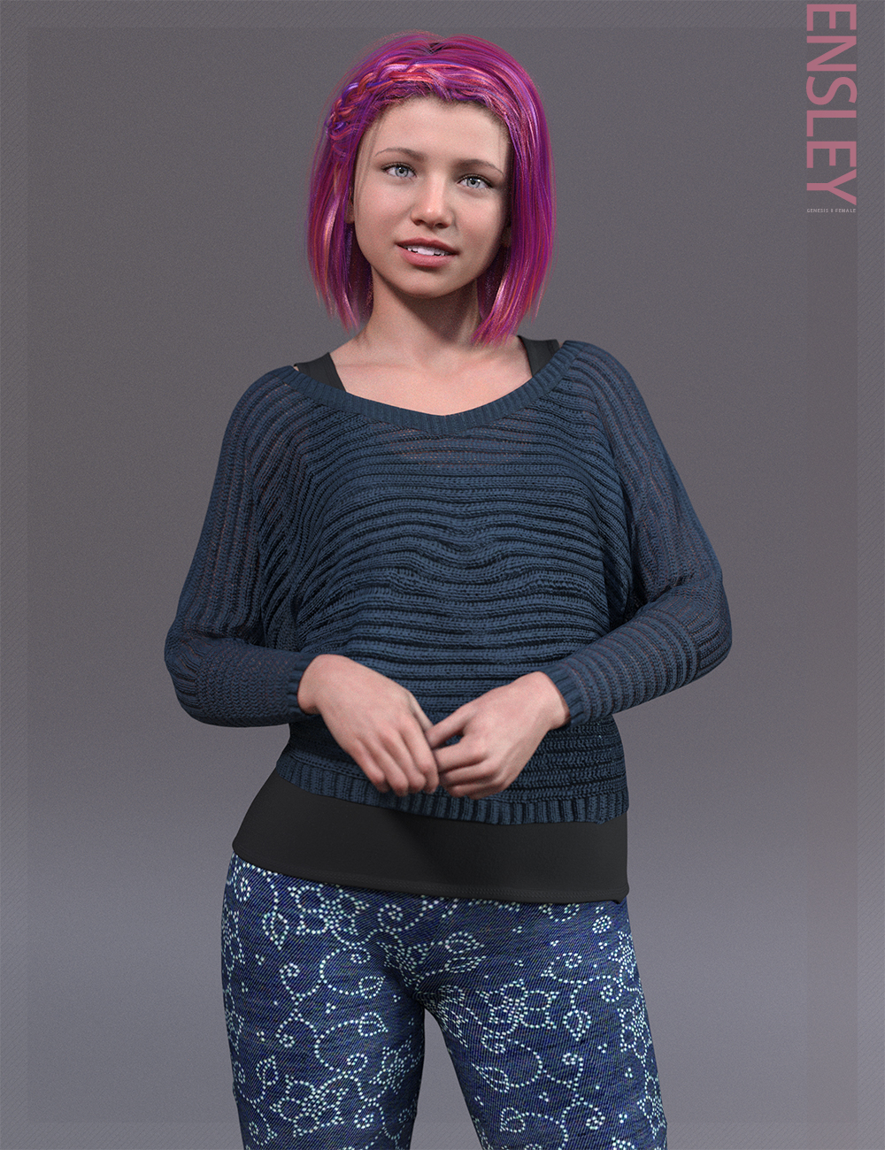 Ensley HD & Expressions HD for Genesis 8 Female | Daz 3D