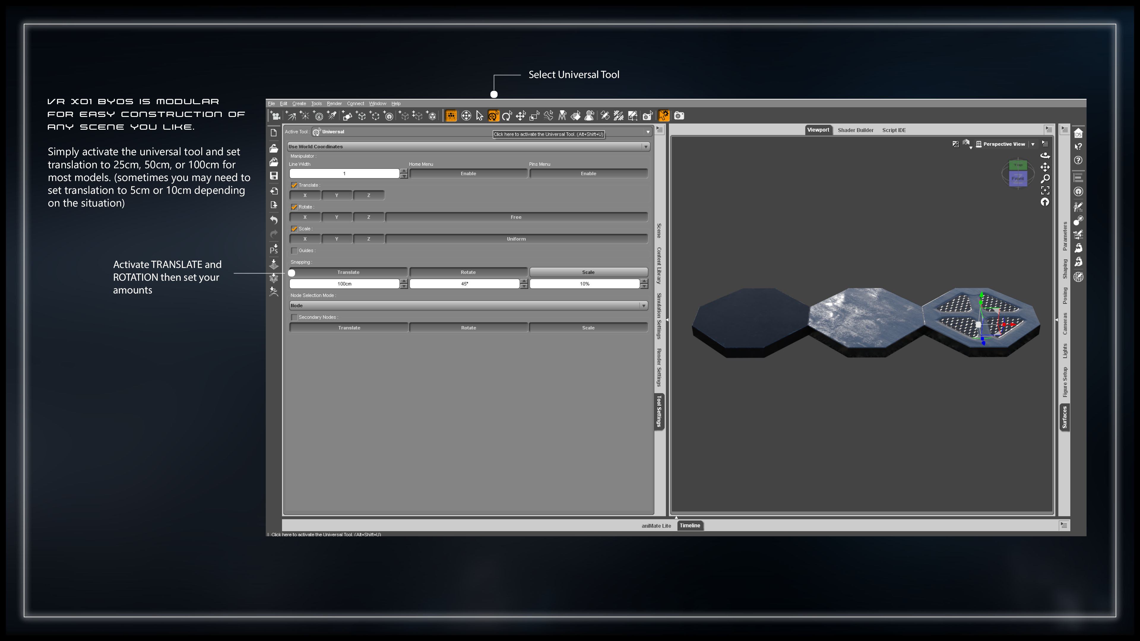 VR X01 BYOS Modular | Daz 3D
