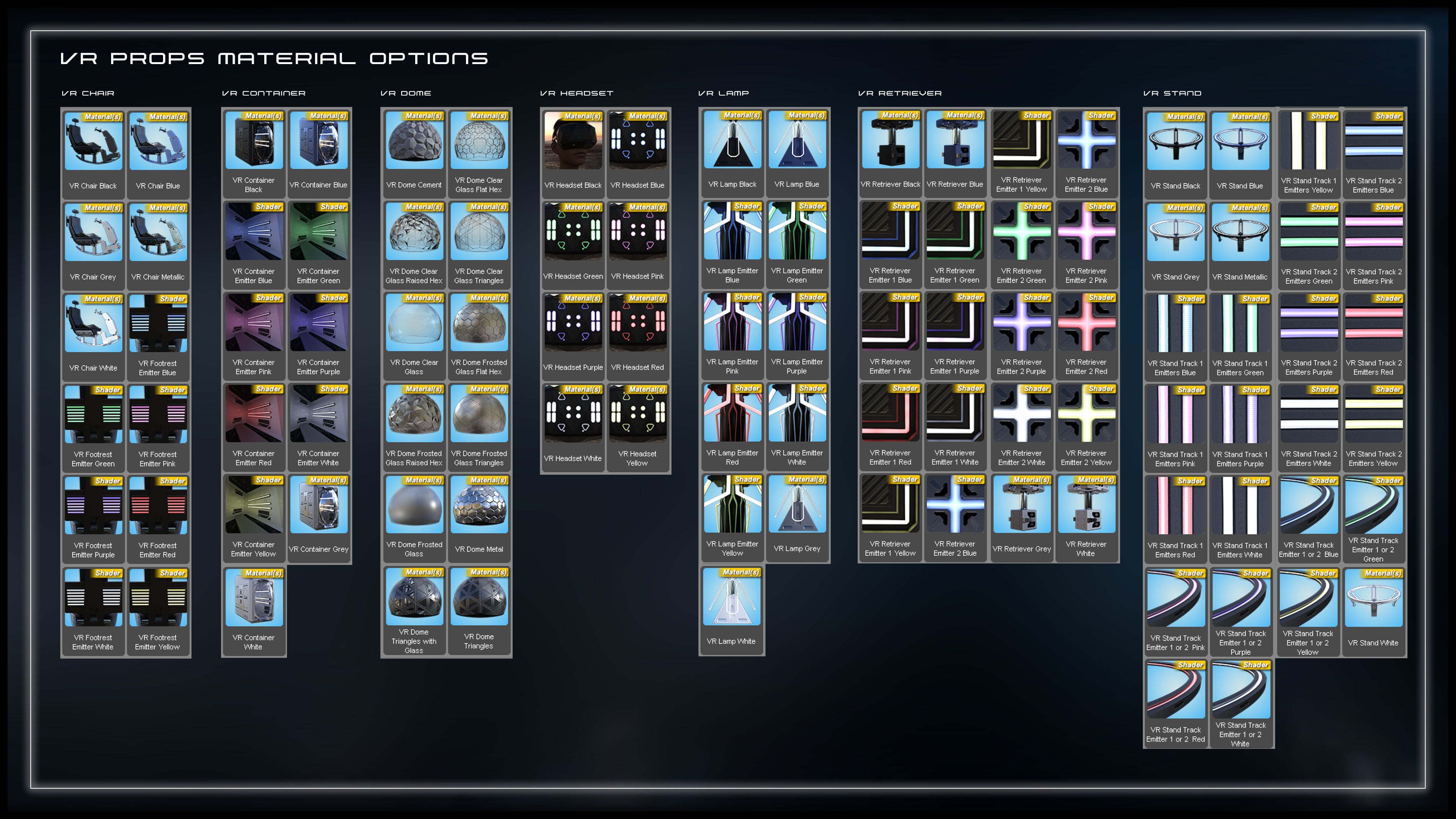 VR X01 BYOS Modular | Daz 3D
