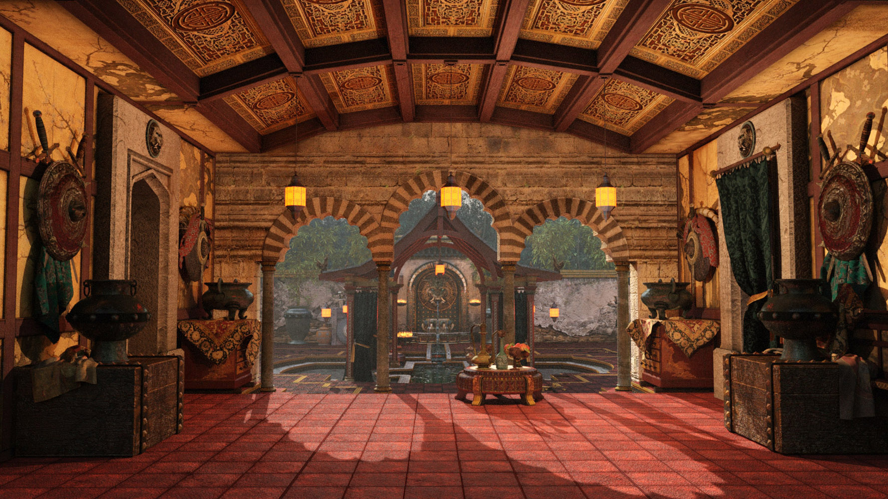 Khan's Tiger Den Props | Daz 3D