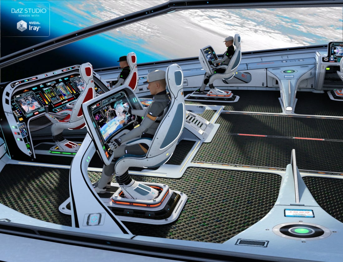 Astromaster Cockpit | Daz 3D