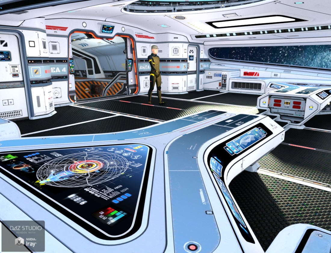 Astromaster Cockpit | Daz 3D