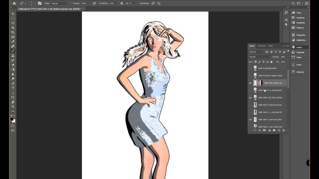 Creating Incredible Line Art with Line Render 9000 : Coloring Our ...