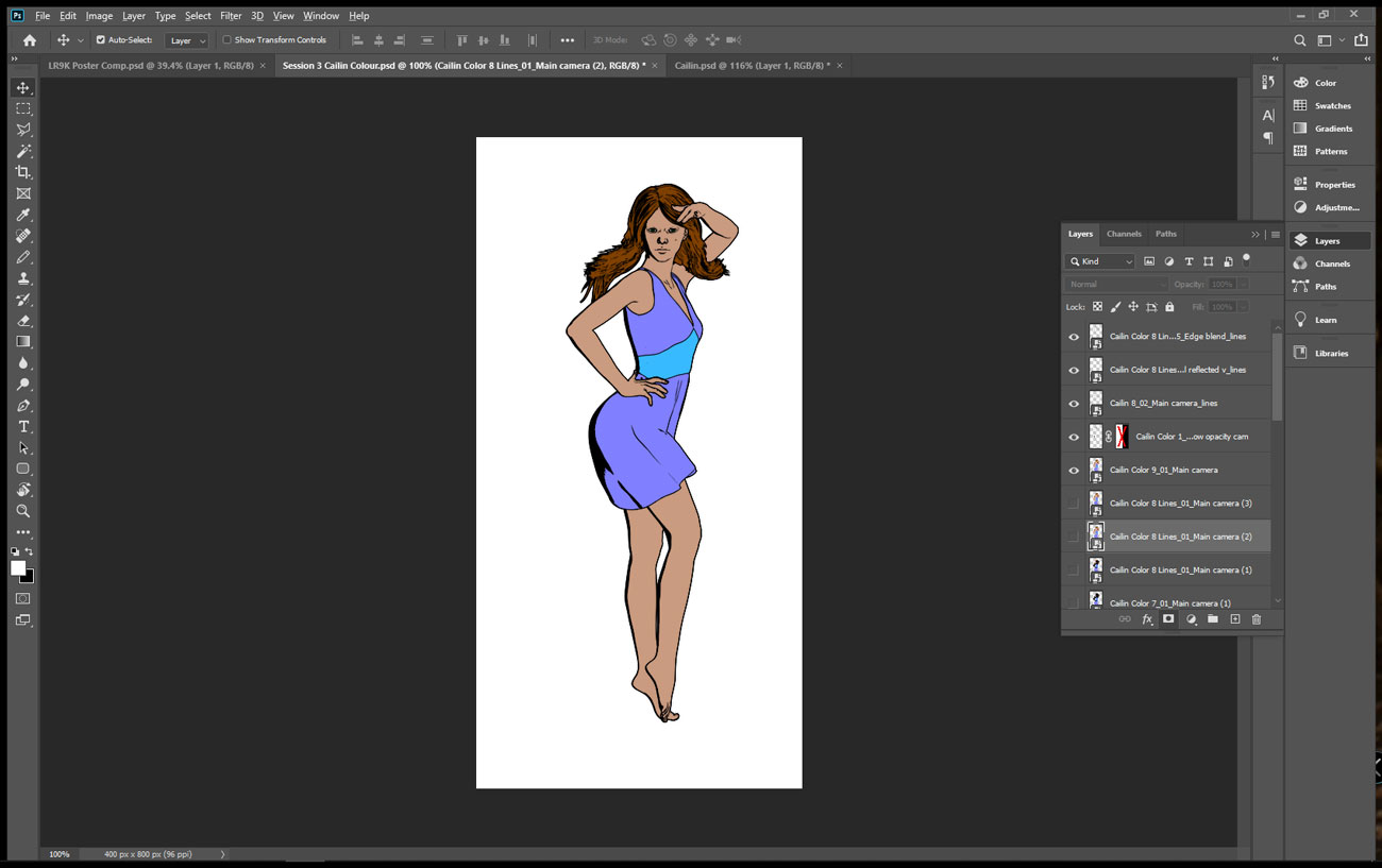 Creating Incredible Line Art with Line Render 9000 : Coloring Our ...