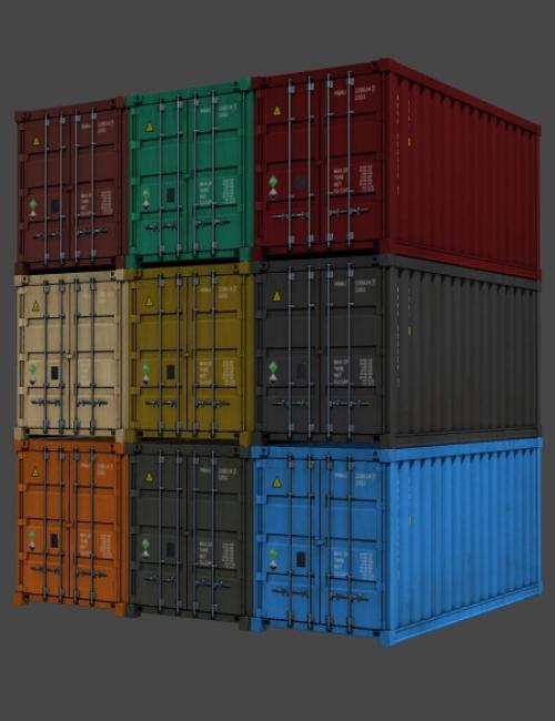 Shipping Container | Daz 3D