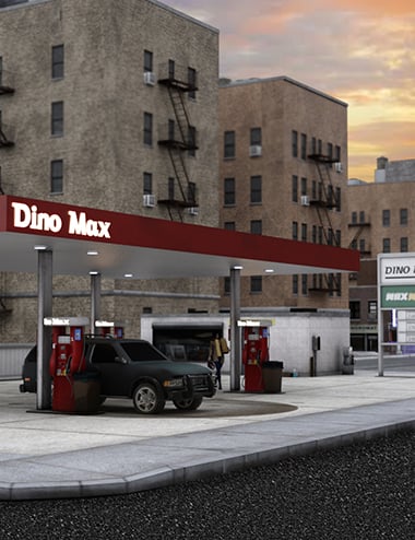 Urban Gas | Daz 3D