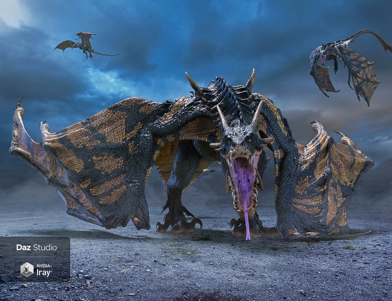 HH Wyvern | Daz 3D