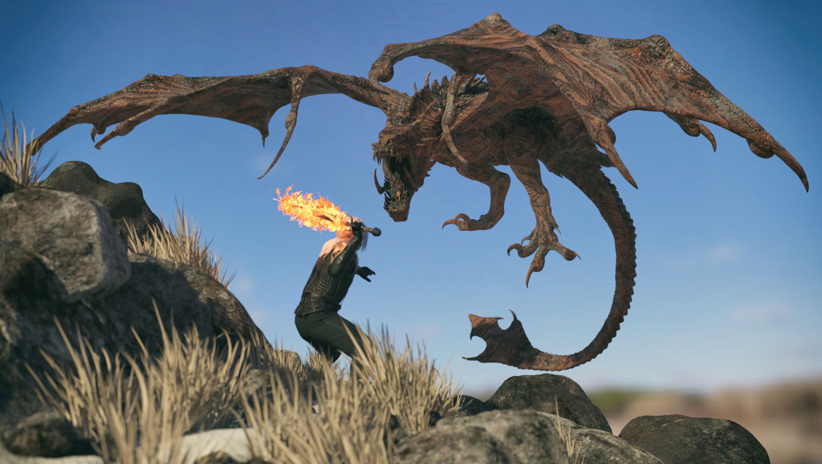 Born In Fire for HH Wyvern | Daz 3D