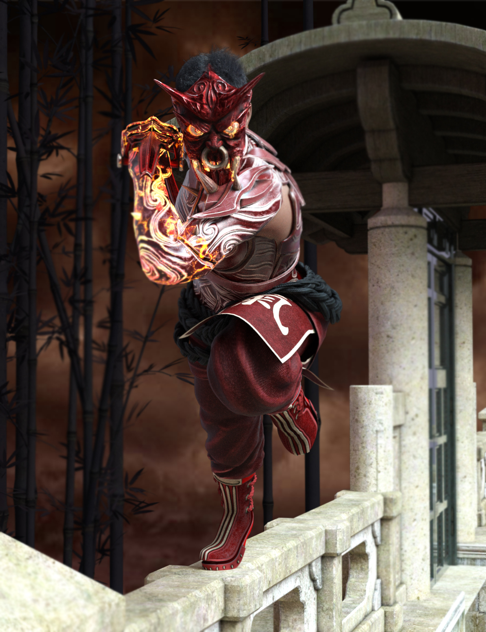 Shadow Warrior Bundle | Daz 3D
