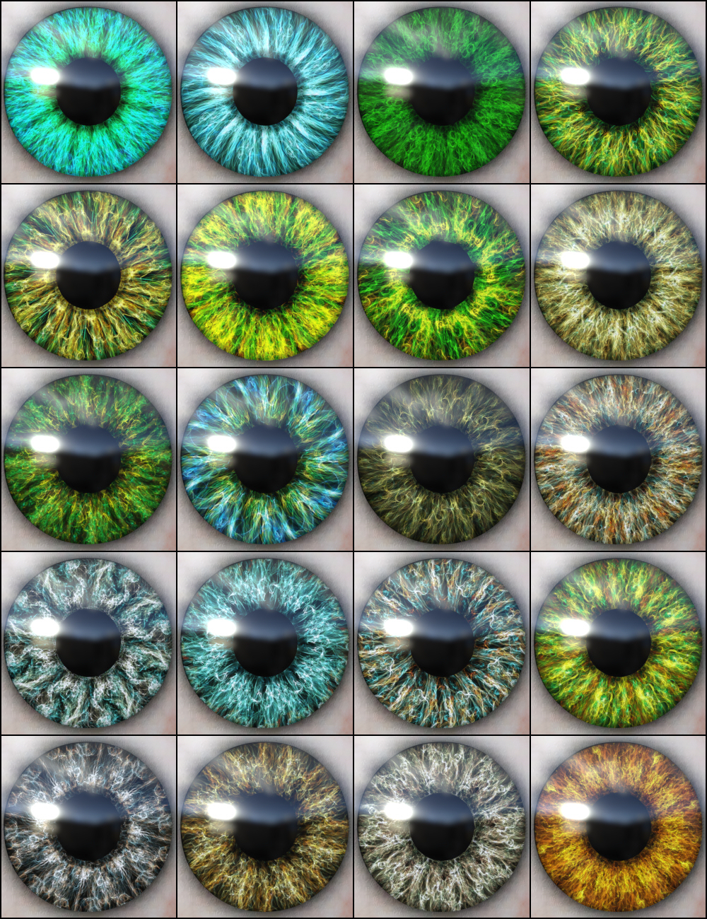 MMX Fantasy Eyes for Genesis 3 and 8 | Daz 3D