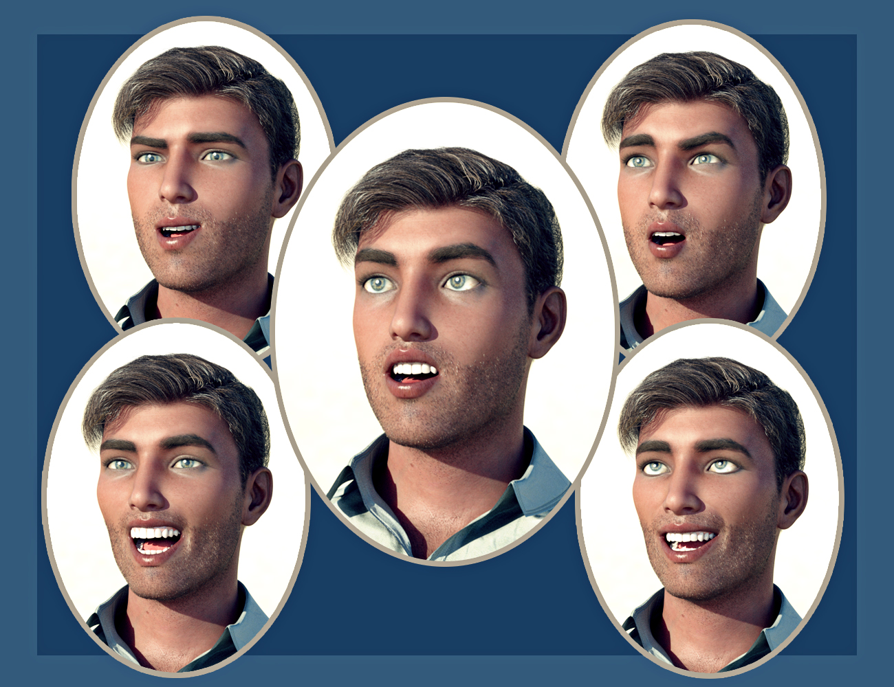SBibb Wonder and Curiosity Poses and Expressions for Genesis 8 | Daz 3D