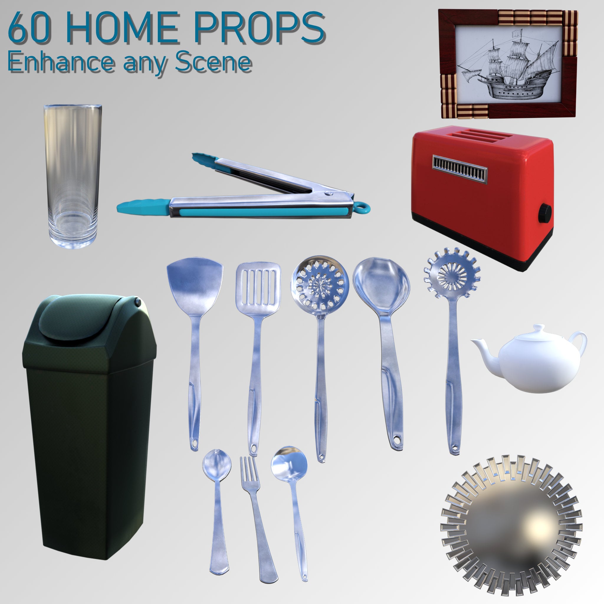 FG Home Props | Daz 3D