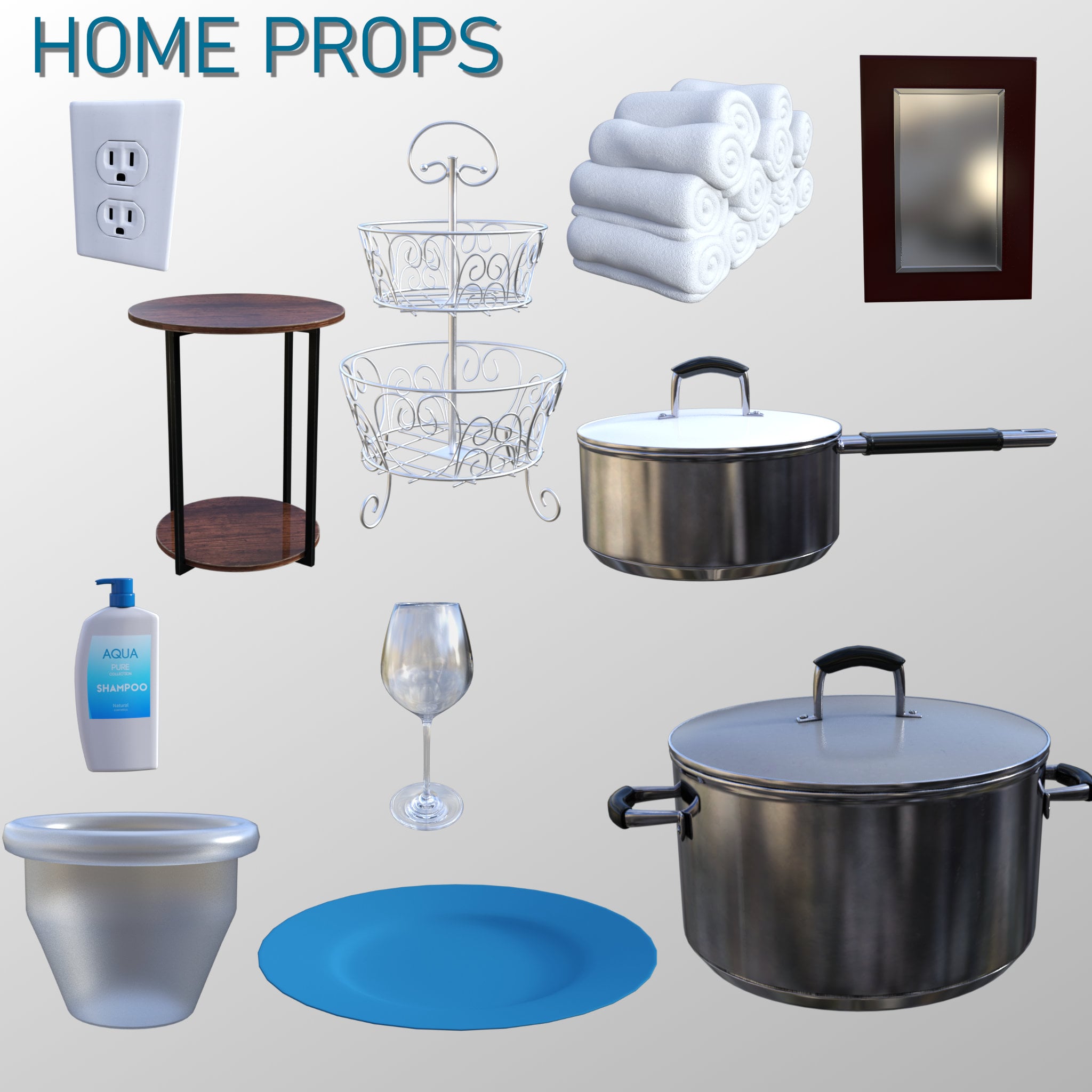 FG Home Props | Daz 3D
