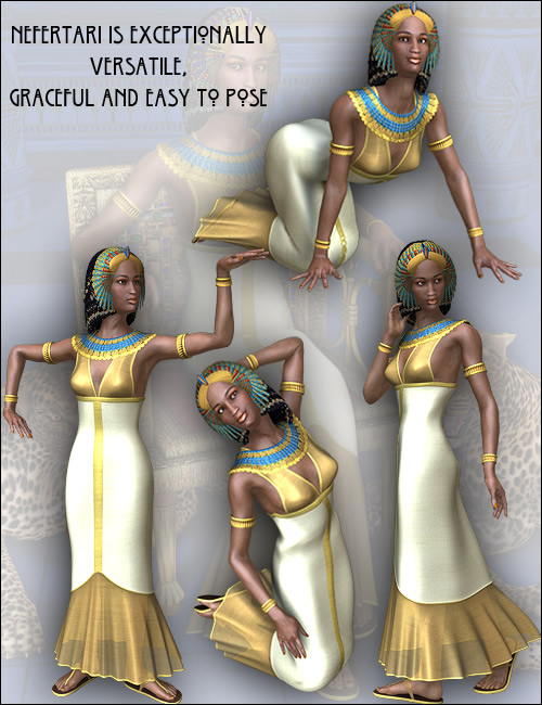 Nefertari for Stephanie Petite | Daz 3D