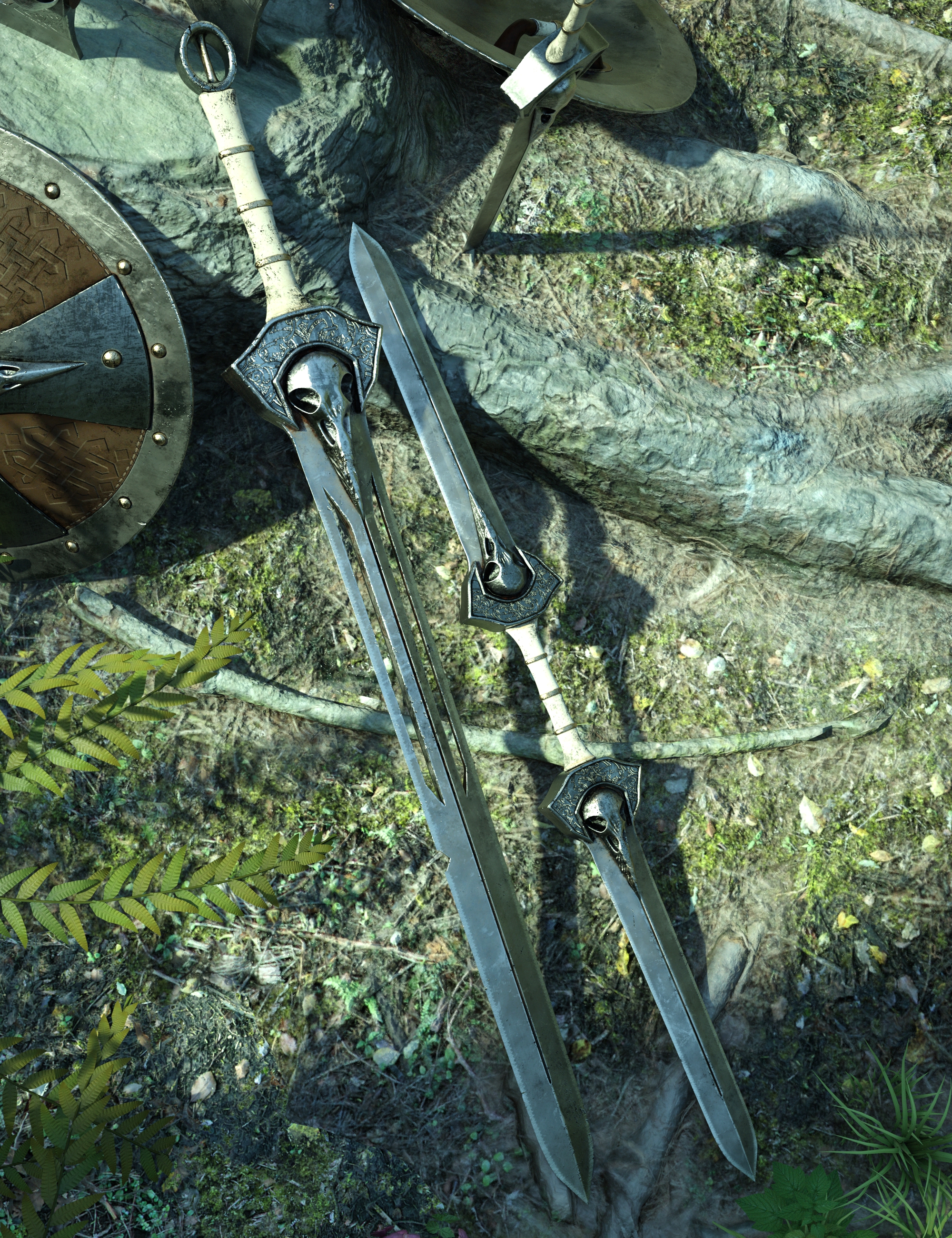 Briton Weapons Collection | Daz 3D