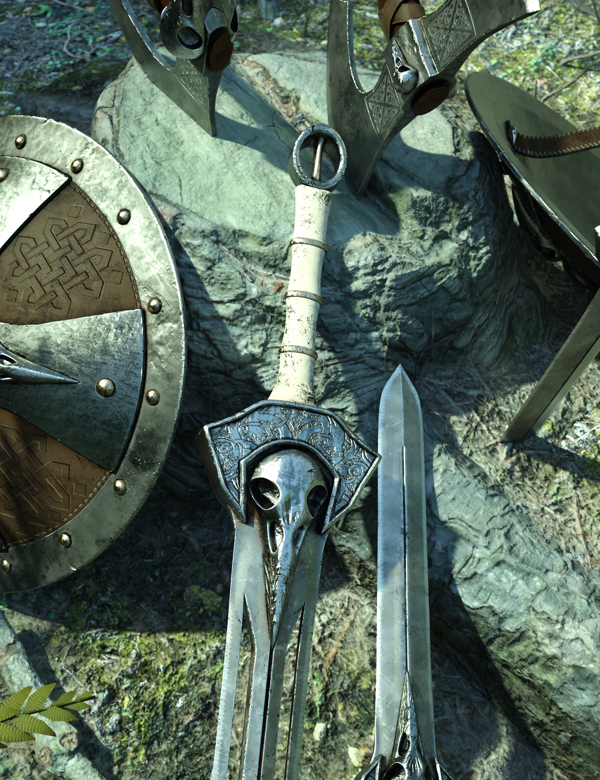 Briton Weapons Collection | Daz 3D