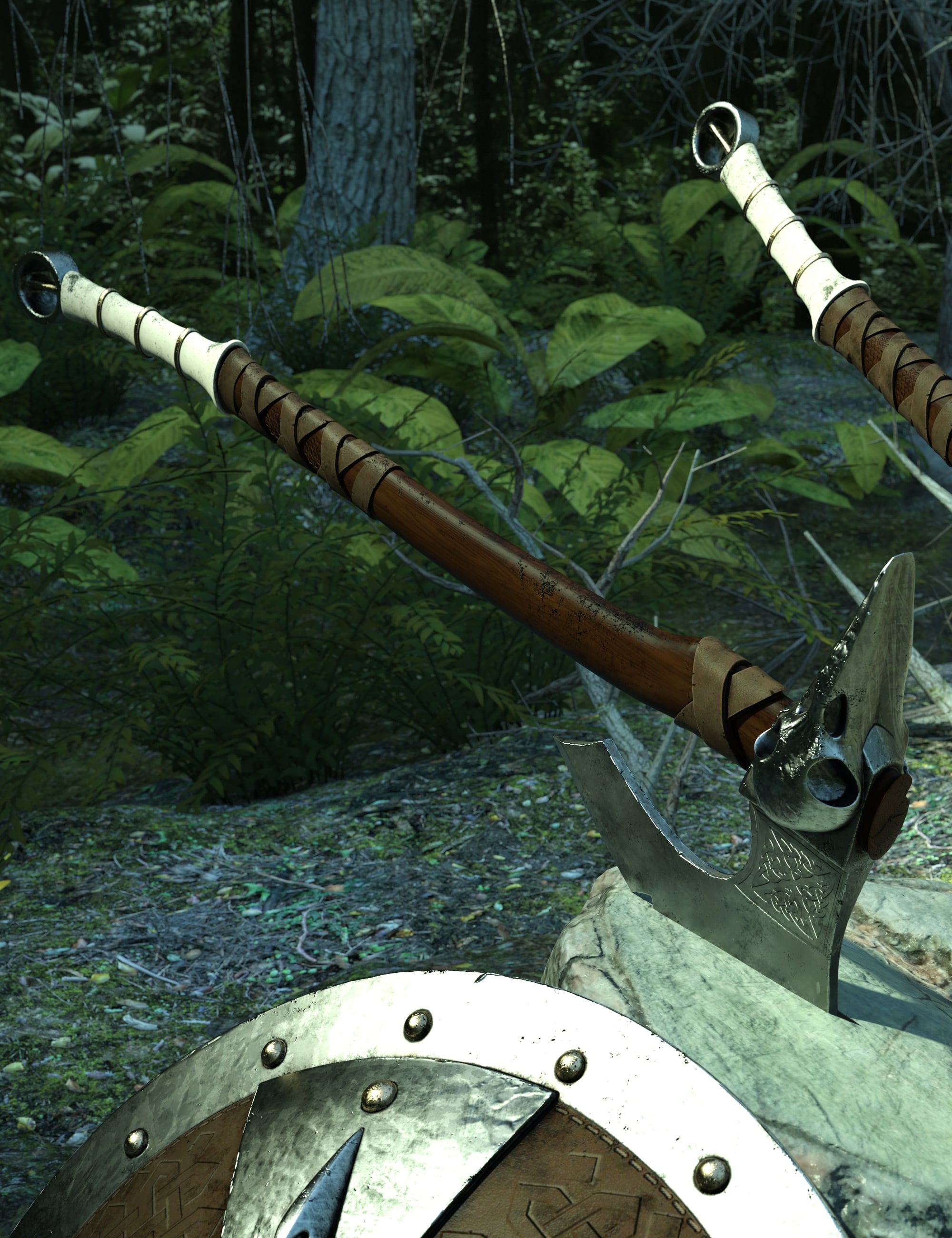 Briton Weapons Collection | Daz 3D
