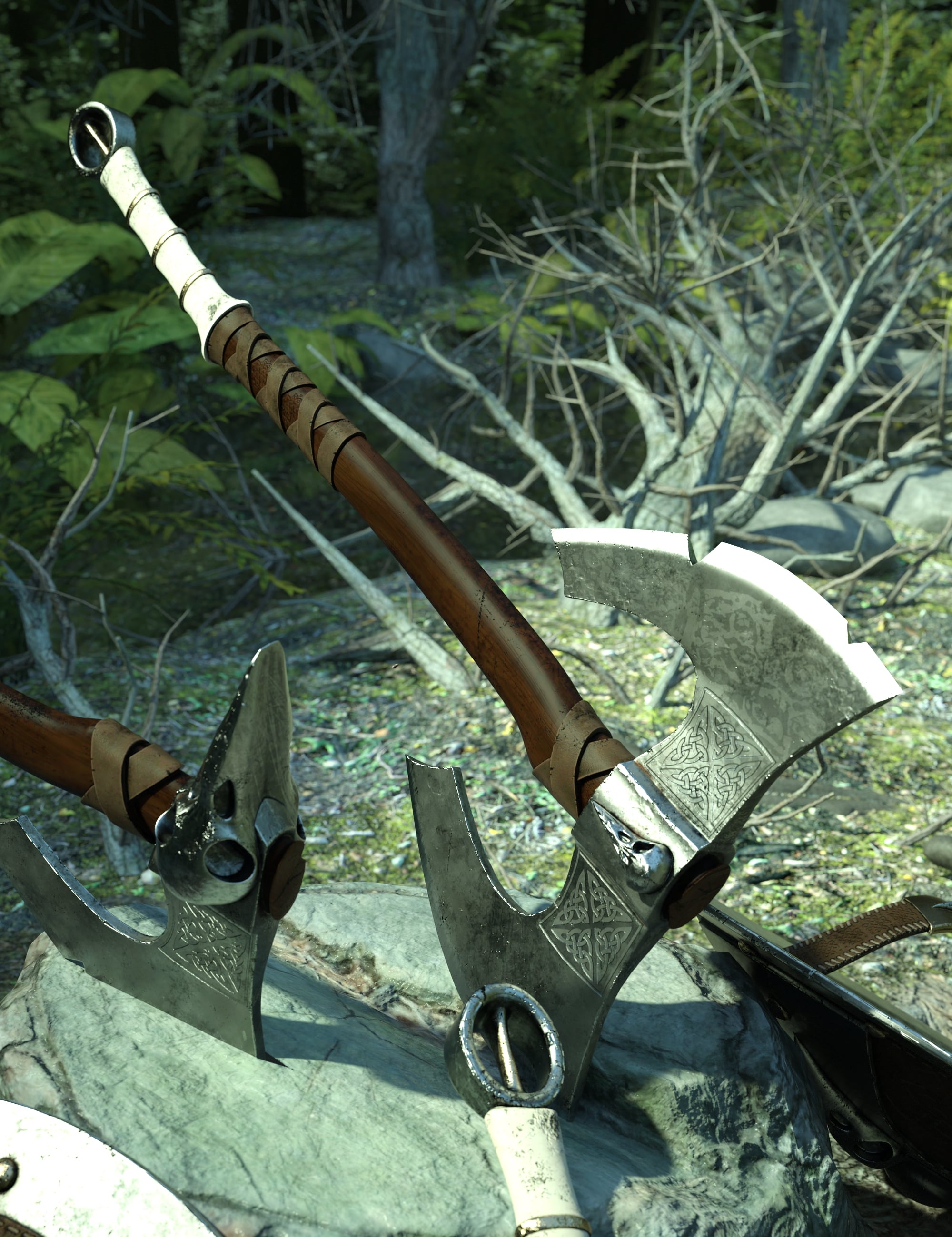 Briton Weapons Collection | Daz 3D