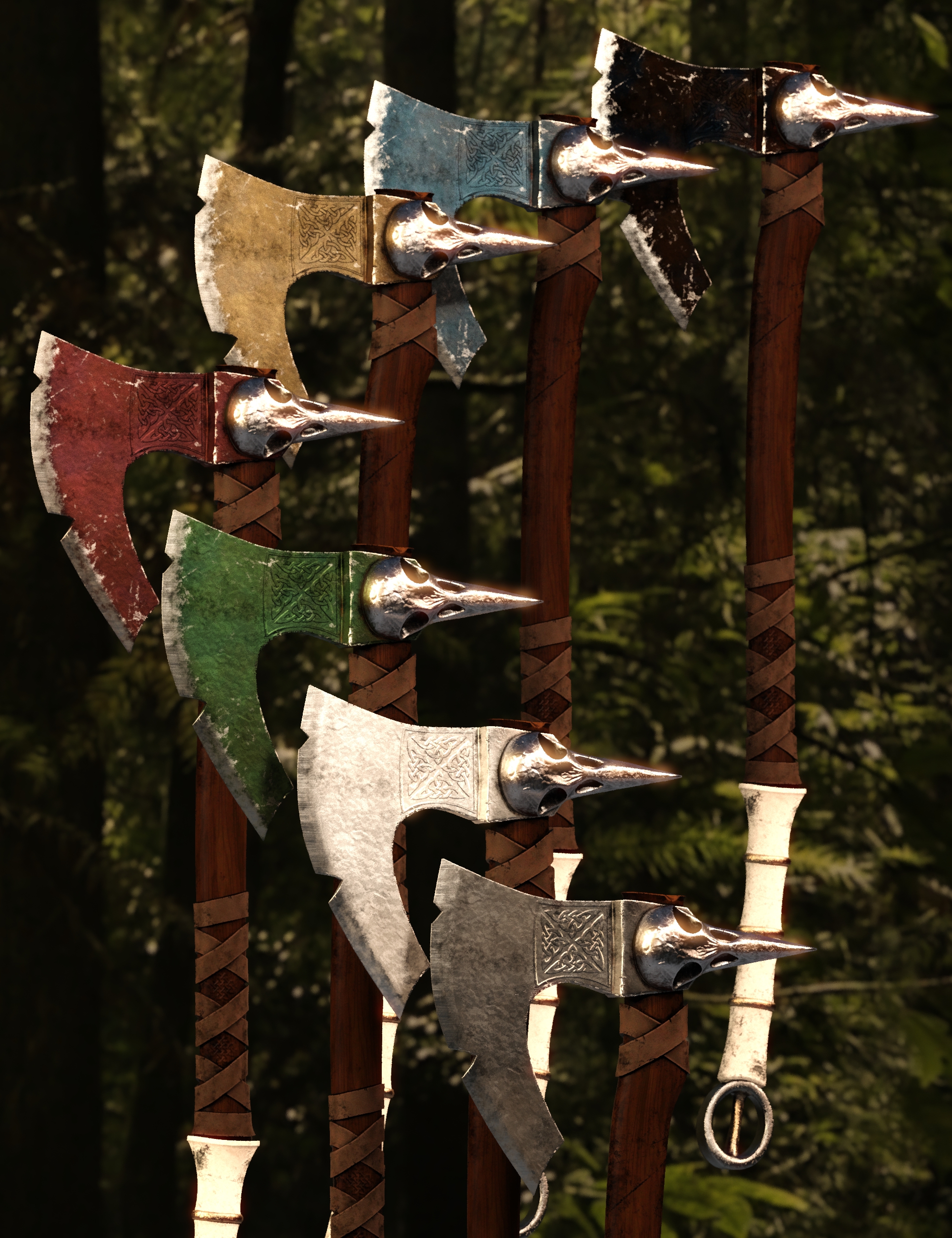 Briton Weapons Collection | Daz 3D