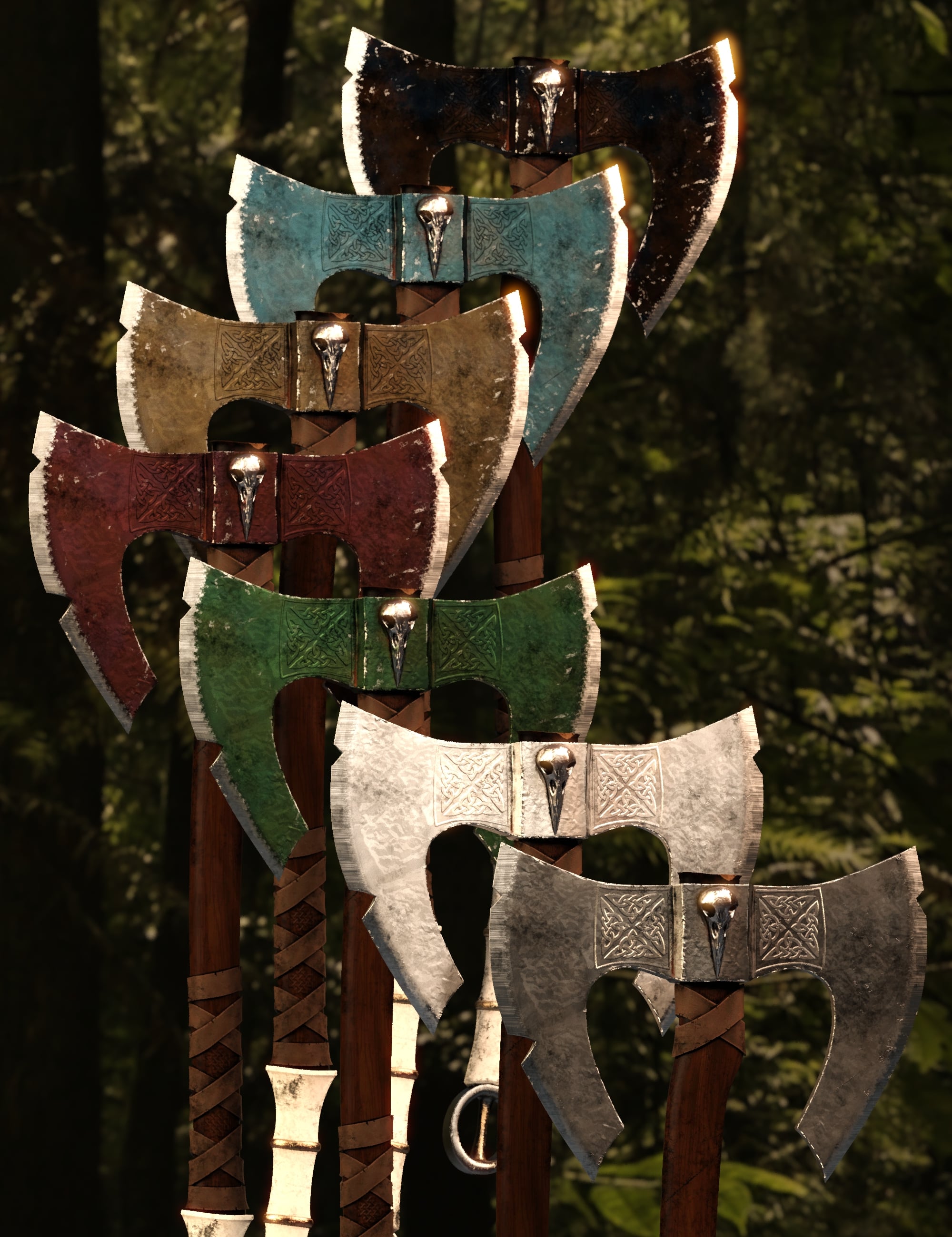 Briton Weapons Collection | Daz 3D