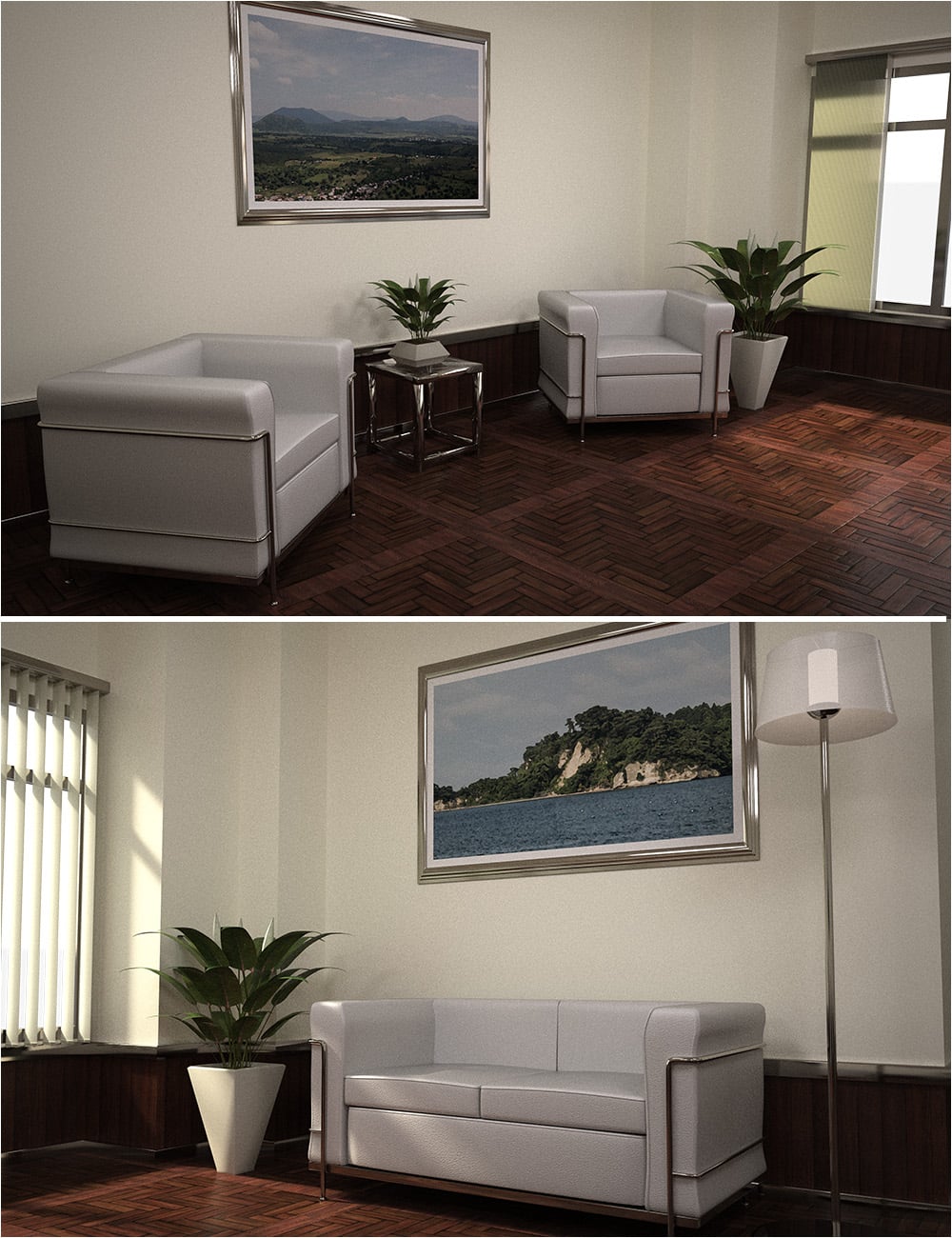 Utopia Living Room | Daz 3D