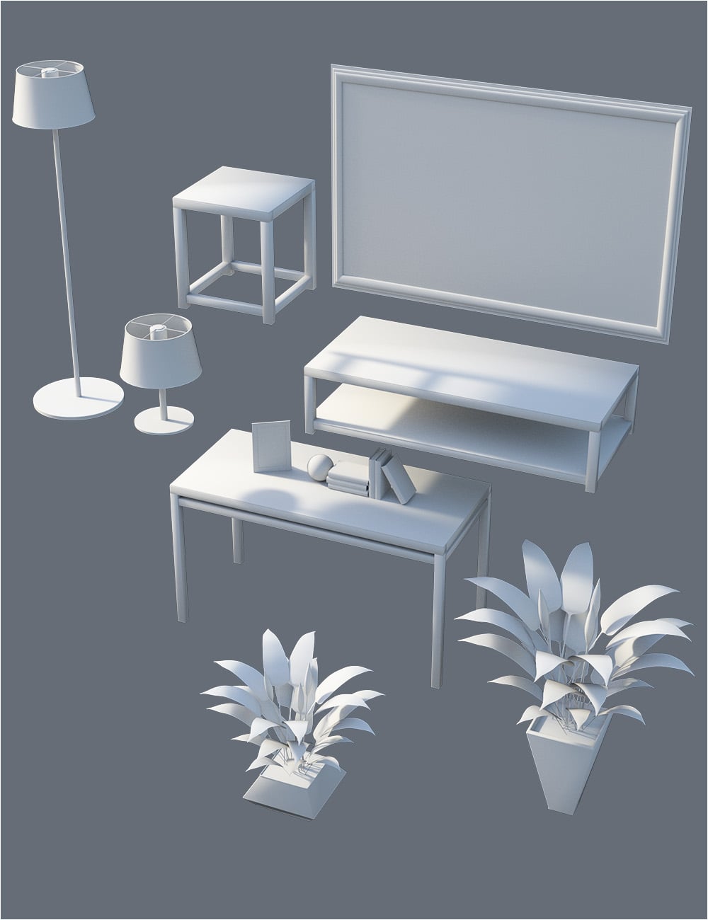 Utopia Living Room | Daz 3D