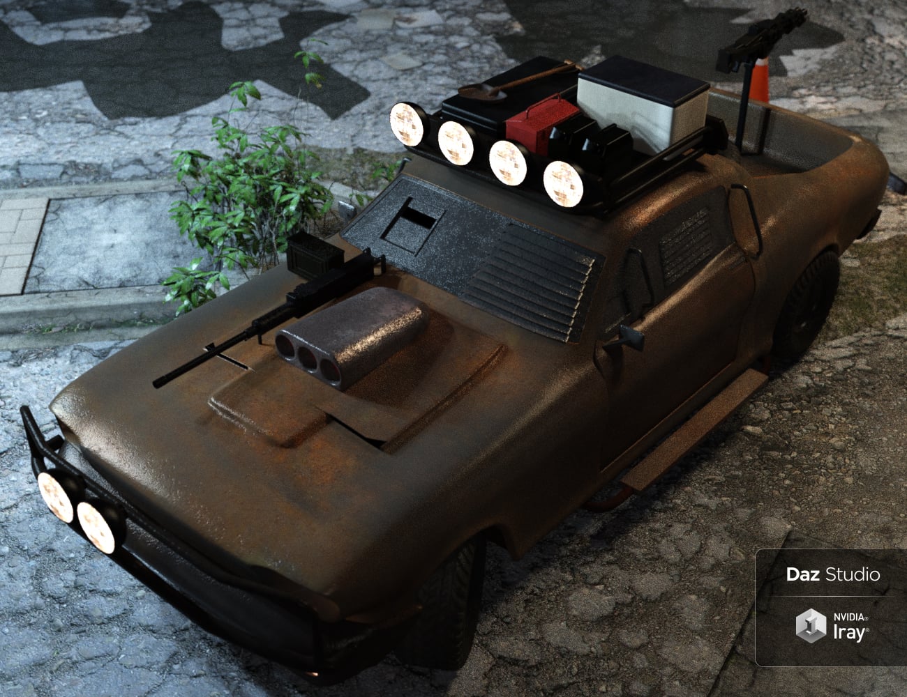 Doomsday Vehicle | Daz 3D