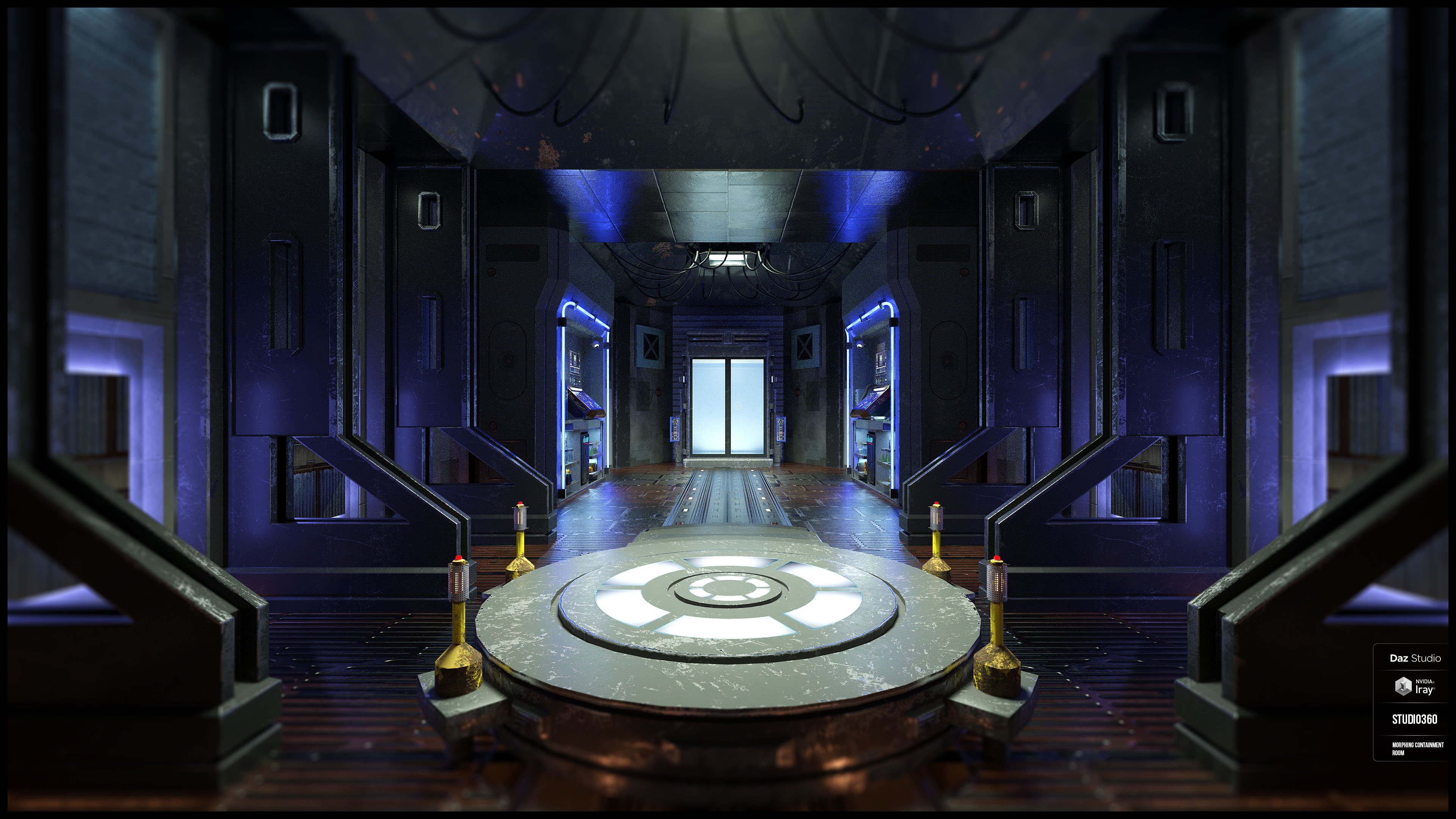 Morphing Containment Room | Daz 3D