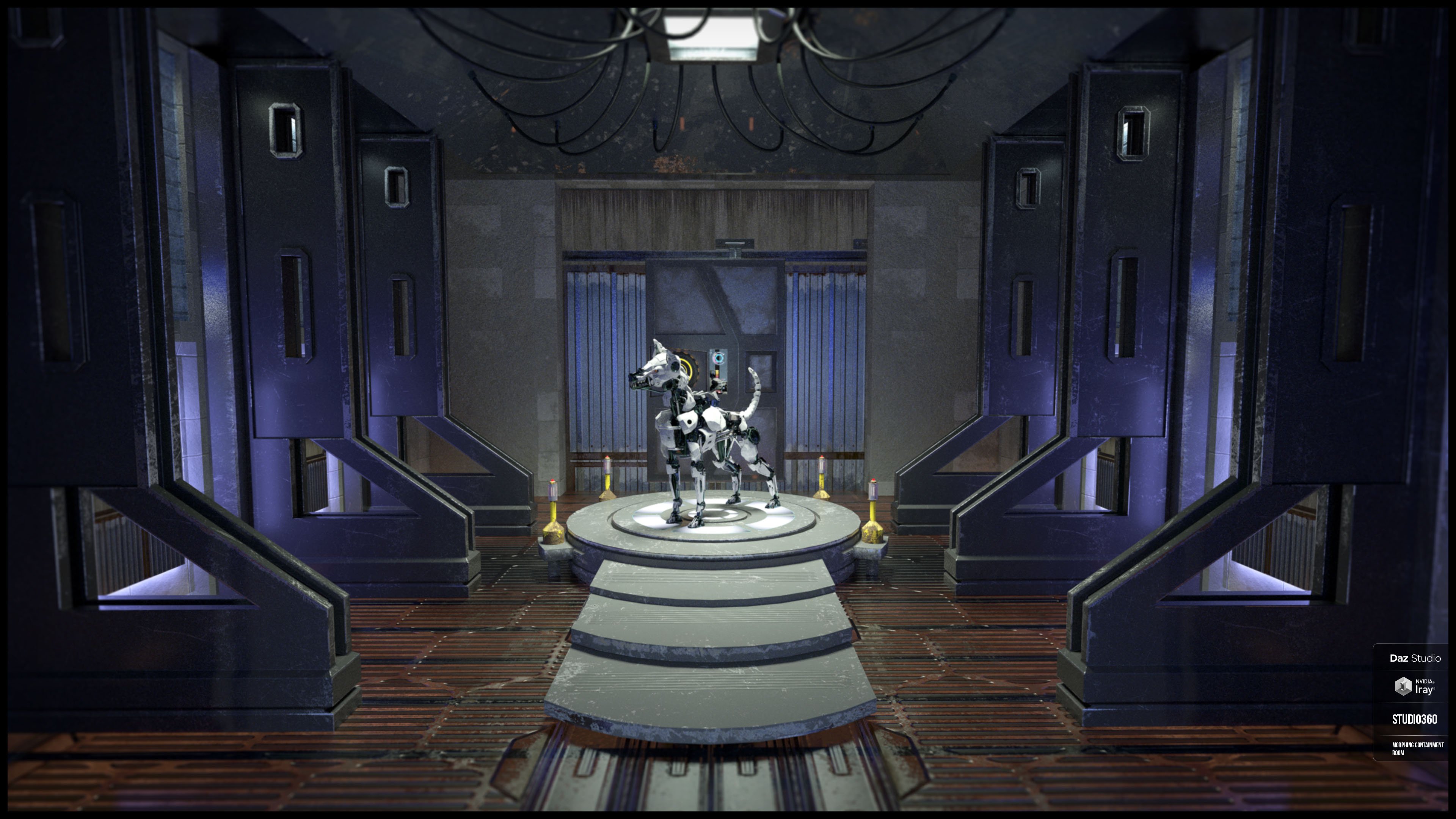 Morphing Containment Room | Daz 3D