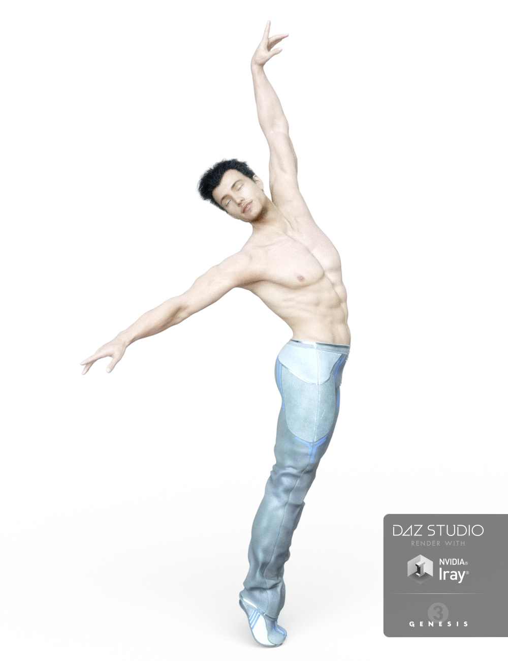 Famous Iconic Poses for Genesis 3 and 8 Male(s) | Daz 3D