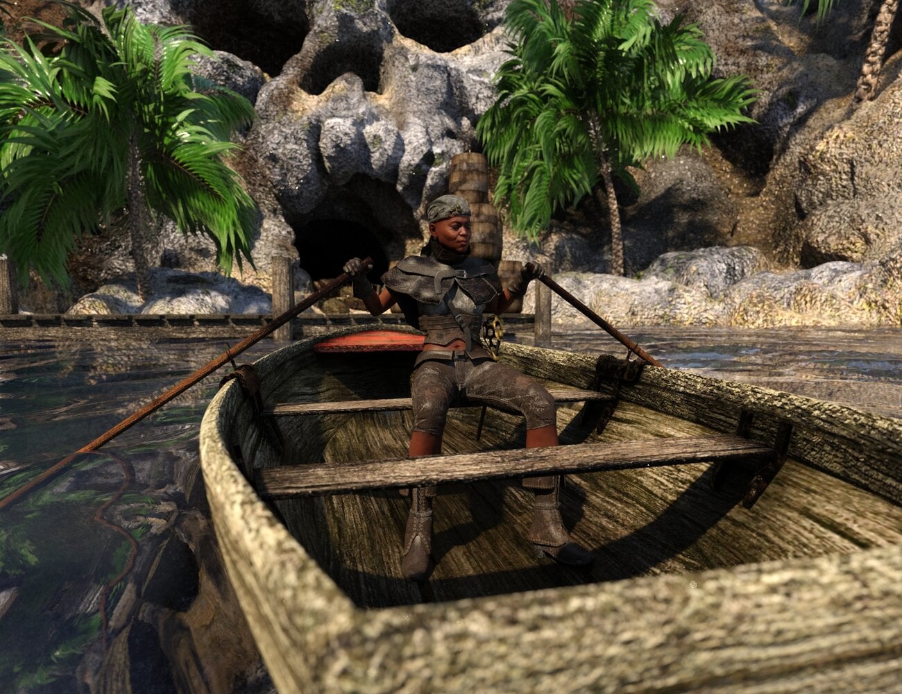 The Pirate's Cove Scene Kit with Props and Poses for Genesis 8 | Daz 3D