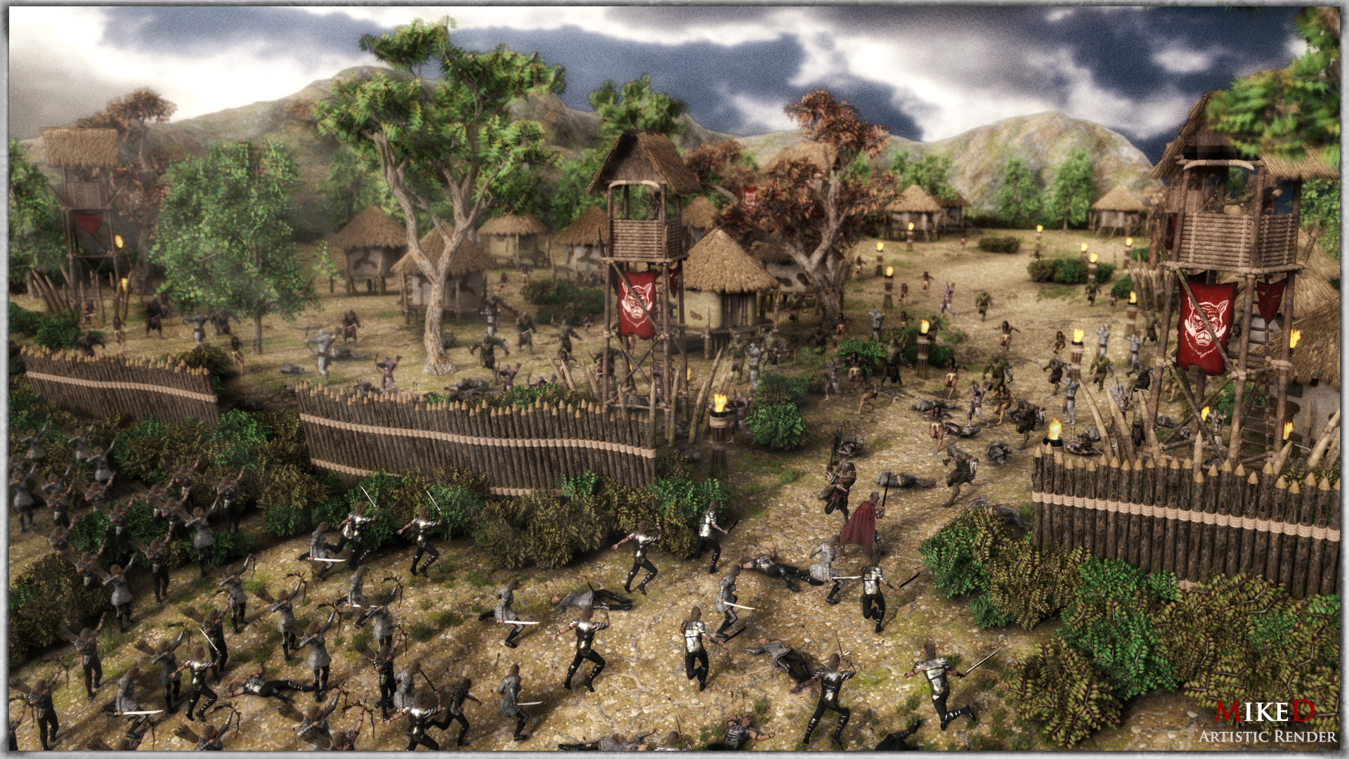 MD The Orc Village | Daz 3D